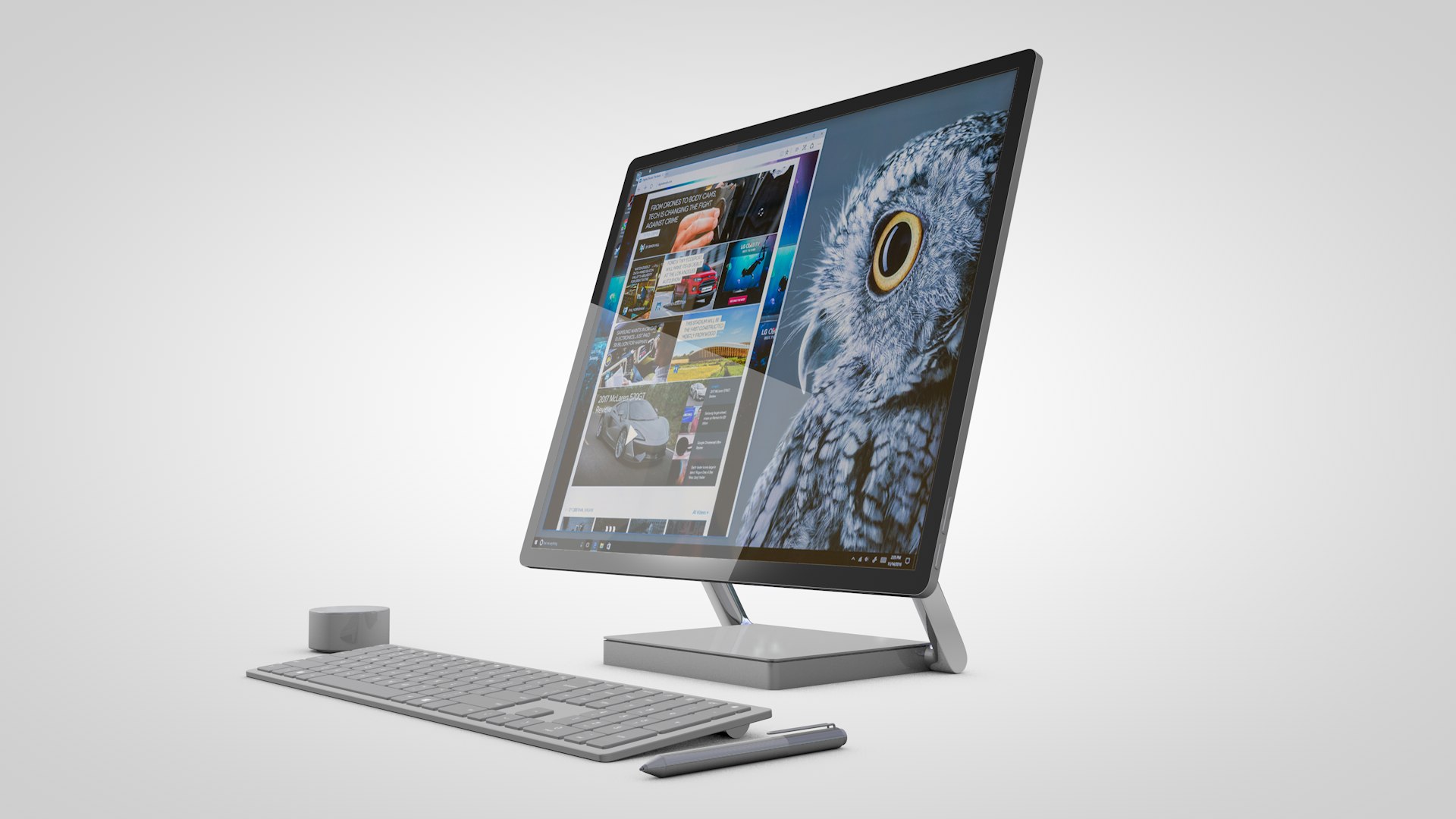 Microsoft Surface Studio C4d