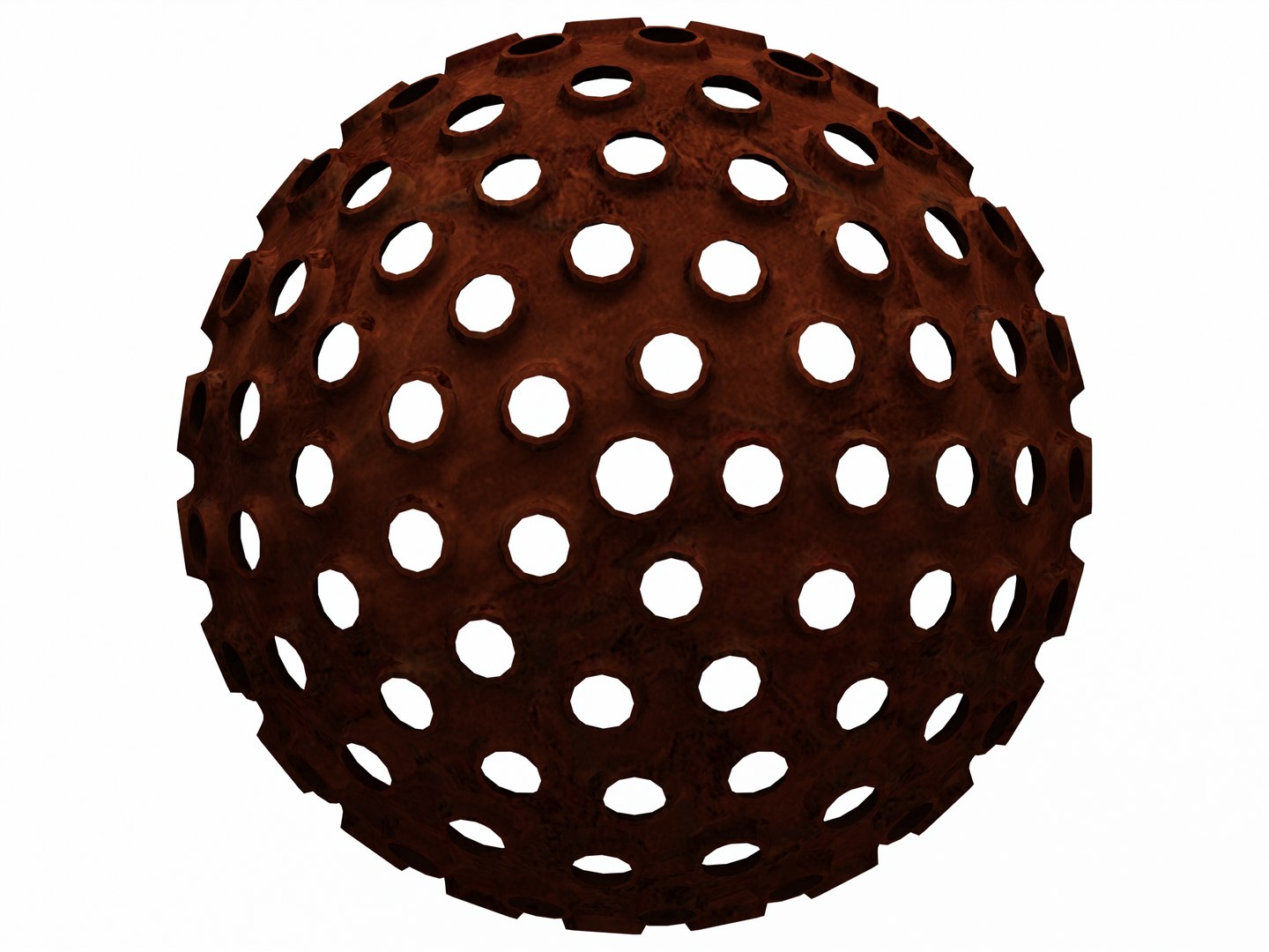 Wireframe Shape Geometric Spikes Ball 3D Model - TurboSquid 2176058