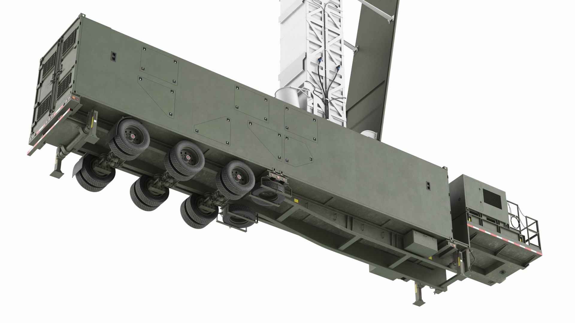 Typhon Missile Launcher On Alert 3D Model - TurboSquid 2320933