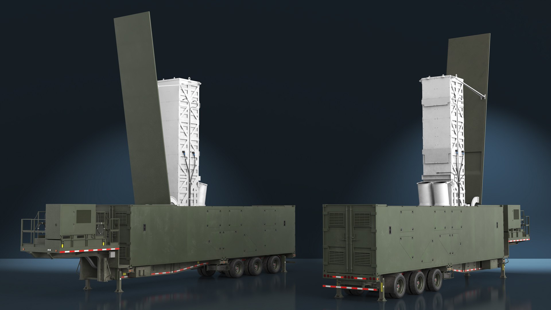 Typhon Missile Launcher On Alert 3D Model - TurboSquid 2320933