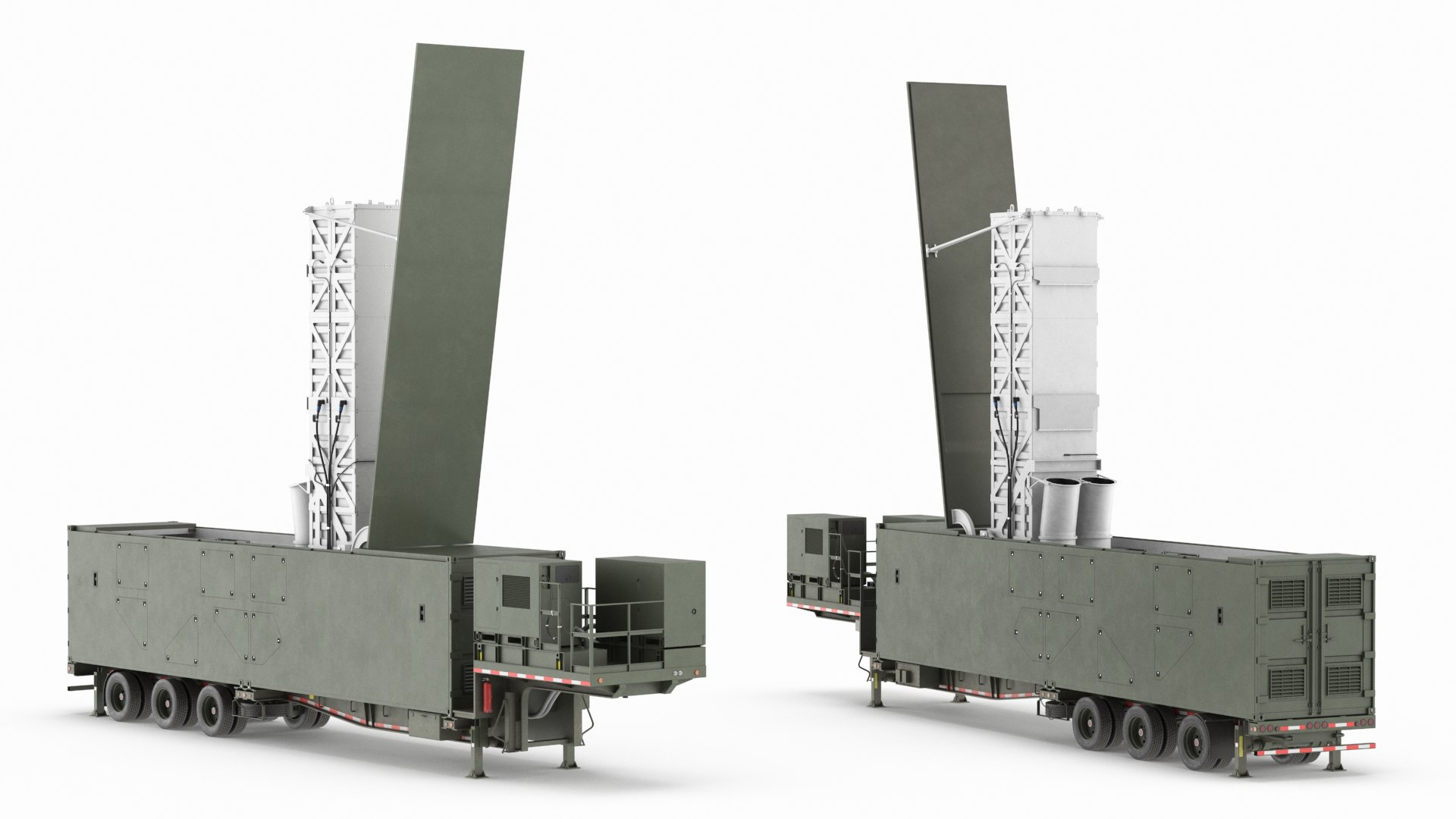 Typhon Missile Launcher On Alert 3D Model - TurboSquid 2320933