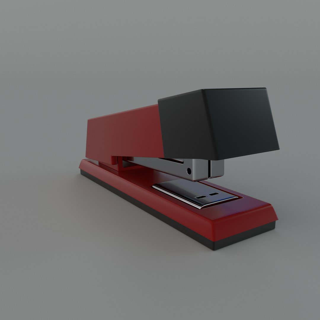 Stapler Staple 3d Model