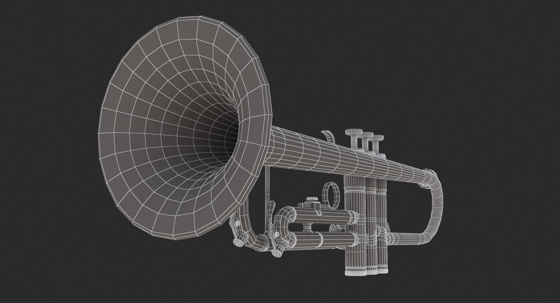 3D Trumpet Model - TurboSquid 1317376