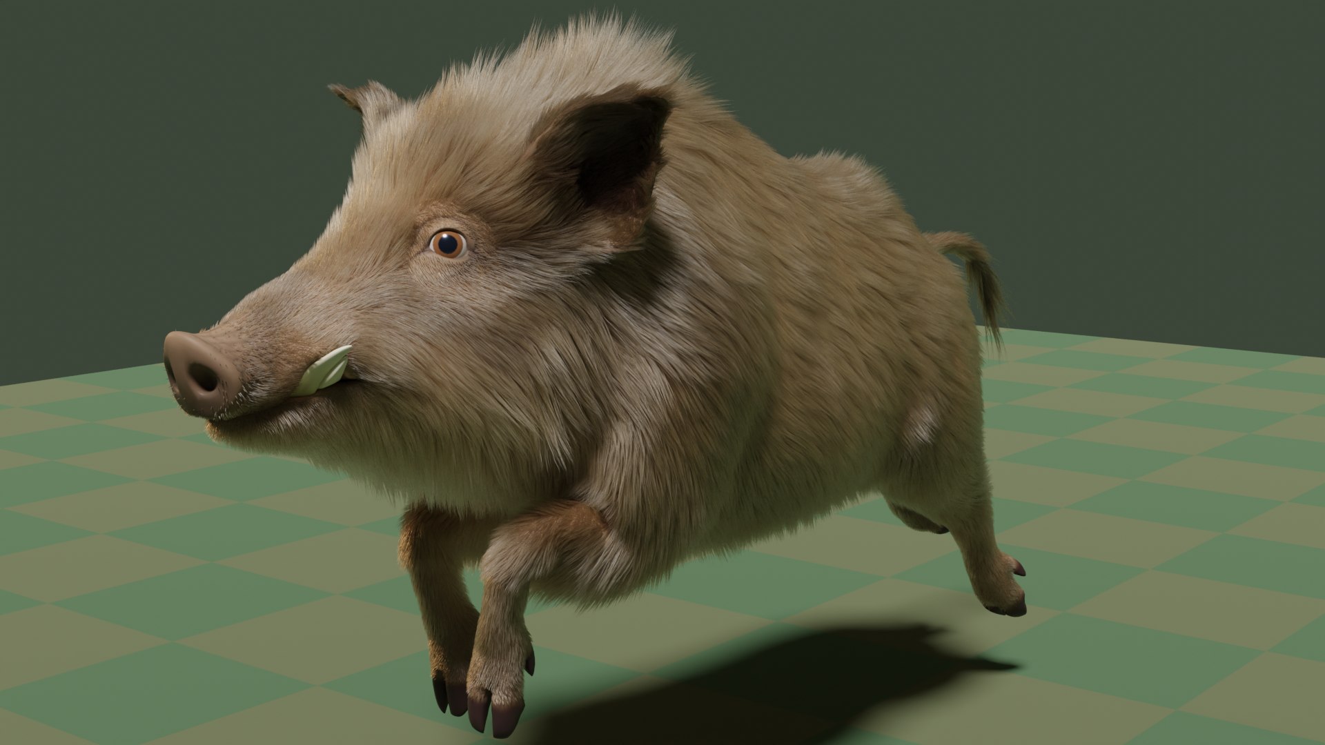 Boar 3D model - TurboSquid 2068322