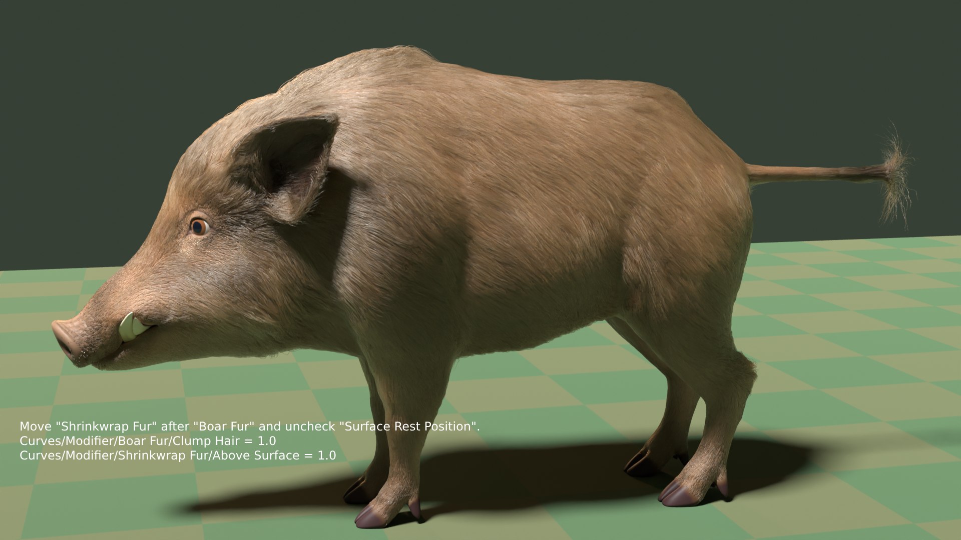 Boar 3D Model - TurboSquid 2068322