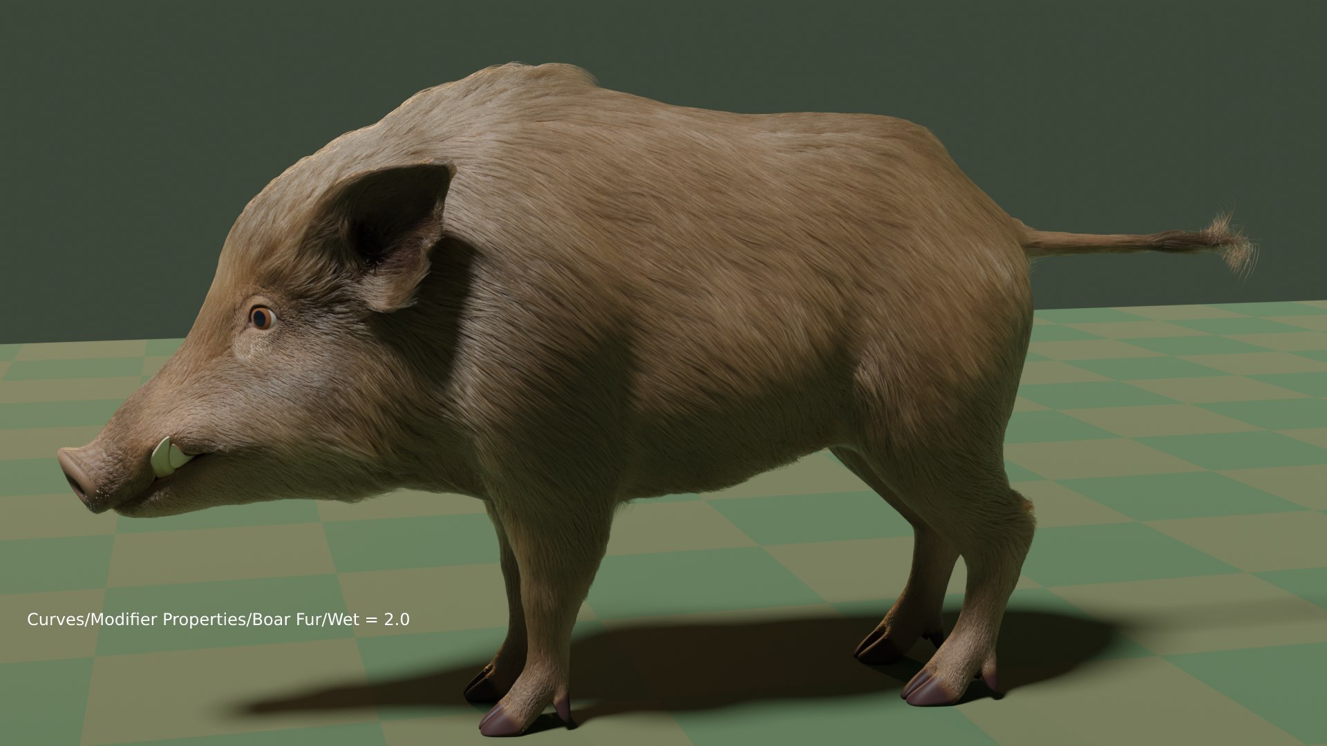Boar 3D model - TurboSquid 2068322