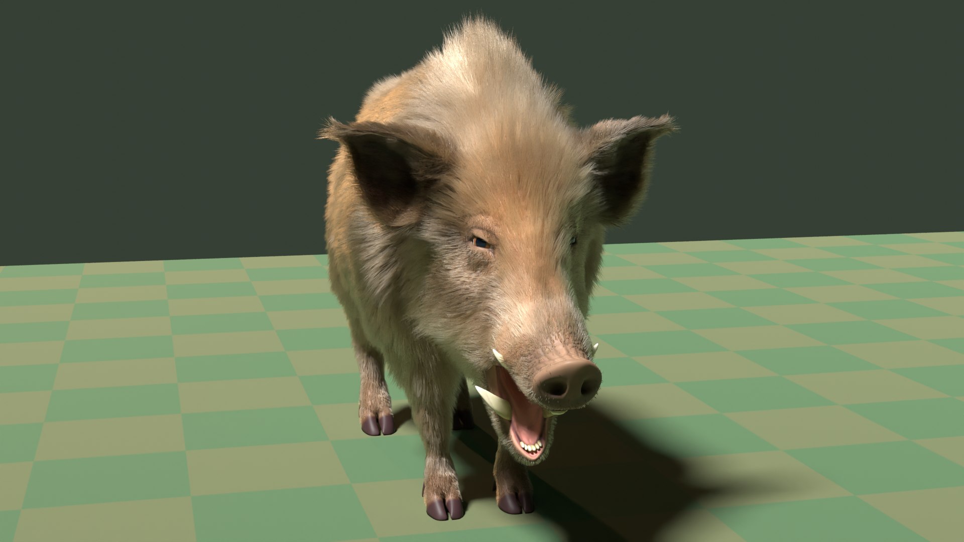 Boar 3D Model - TurboSquid 2068322