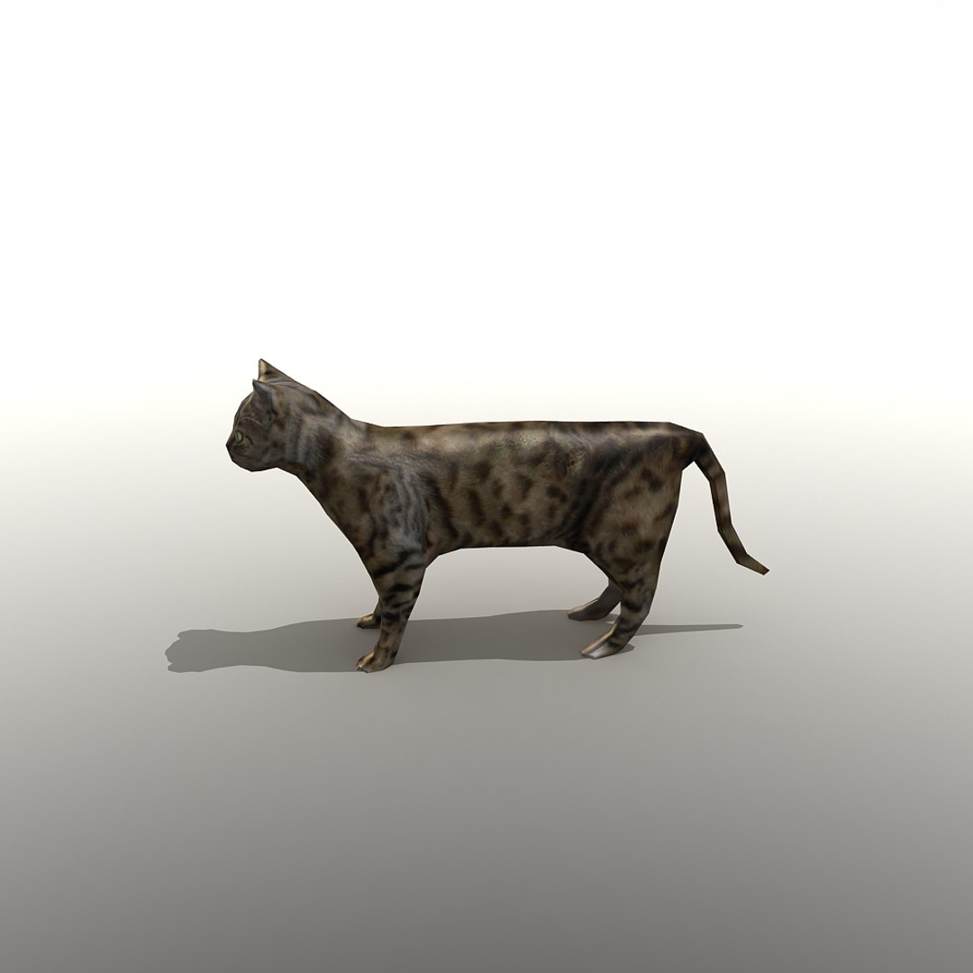3d Cat Dog Cow Sheep