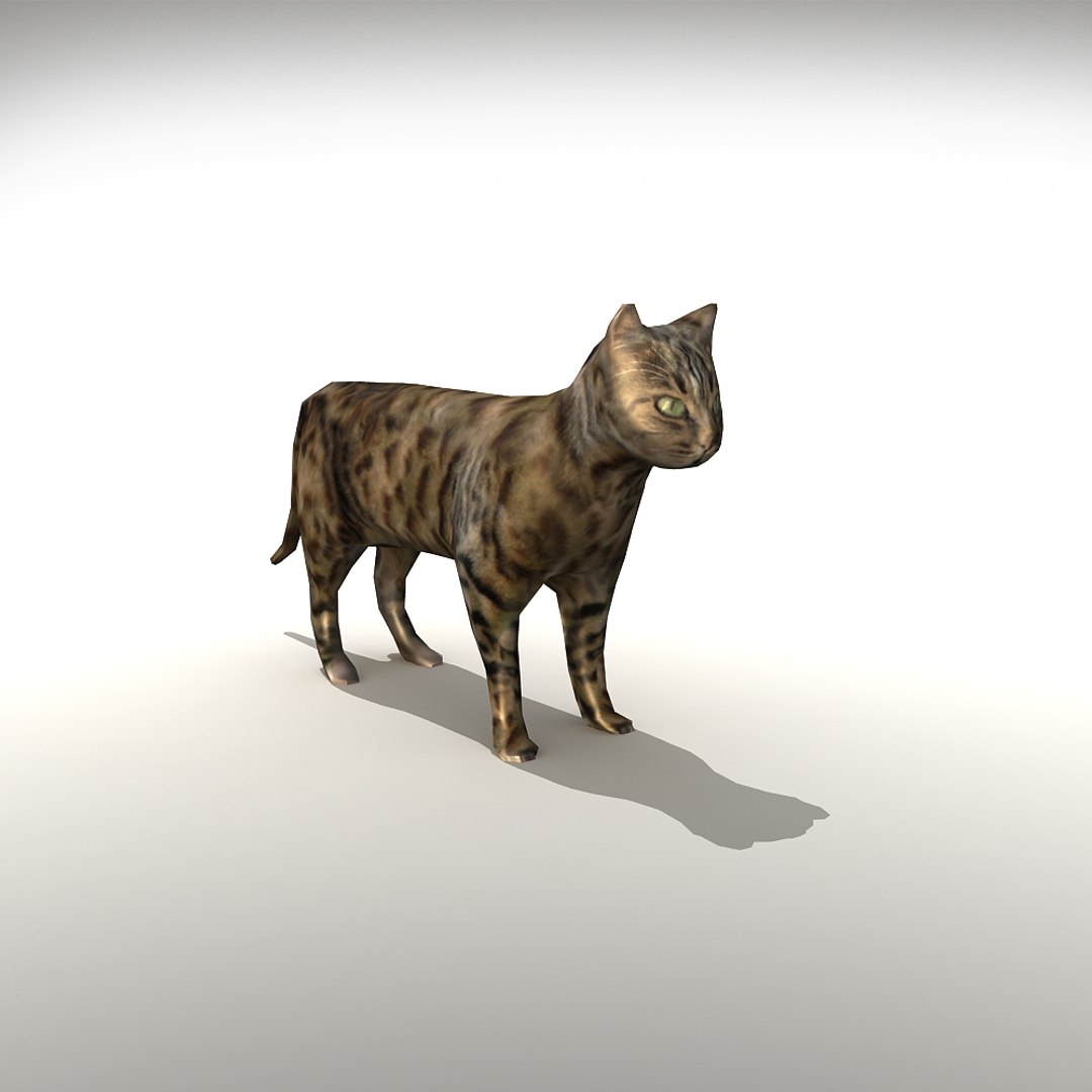 3d Cat Dog Cow Sheep