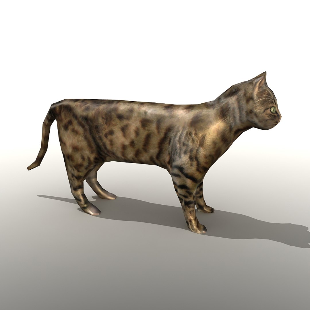 3d Cat Dog Cow Sheep