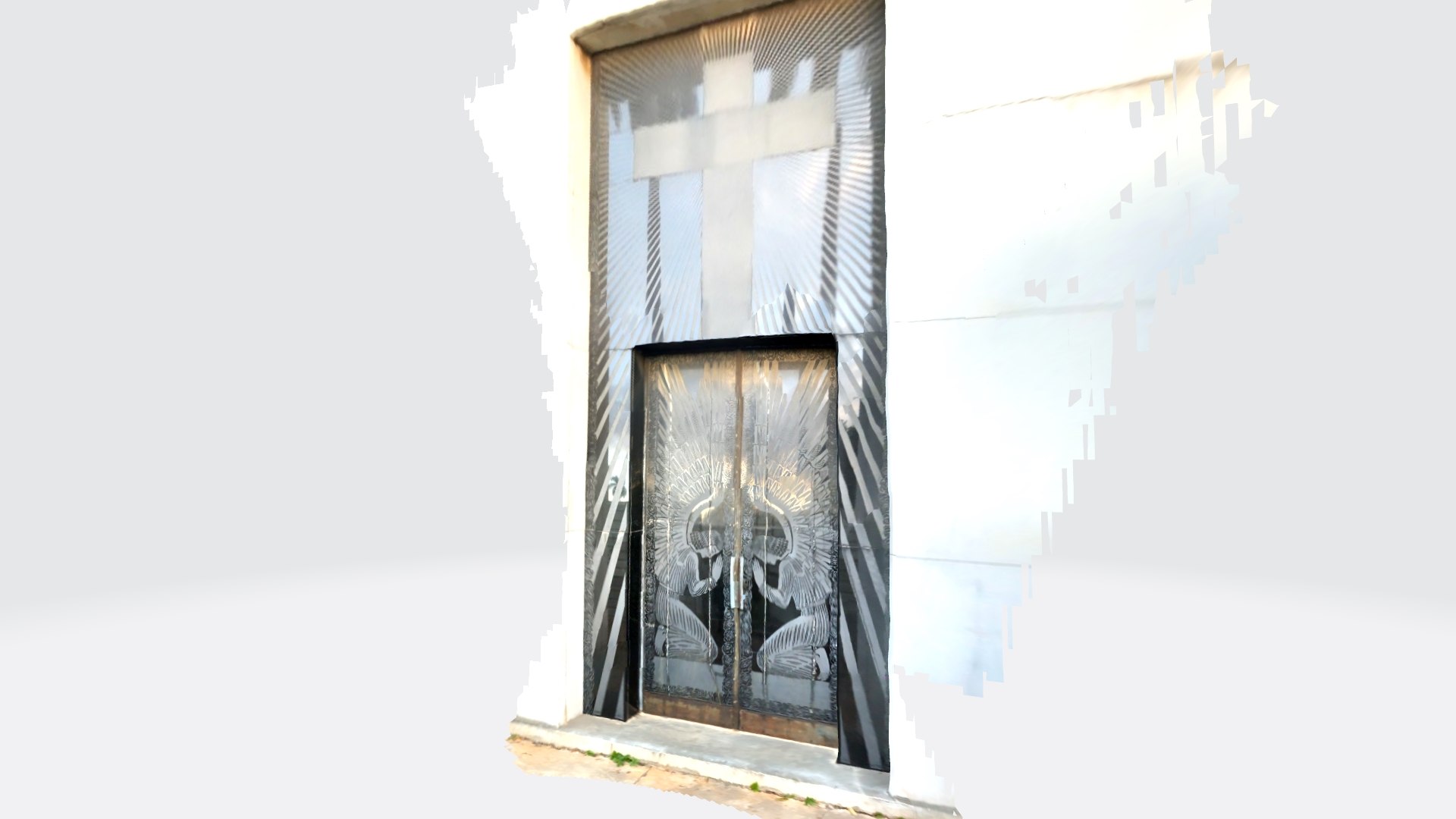 3D Model Angels Art Deco Door - TurboSquid 1968856
