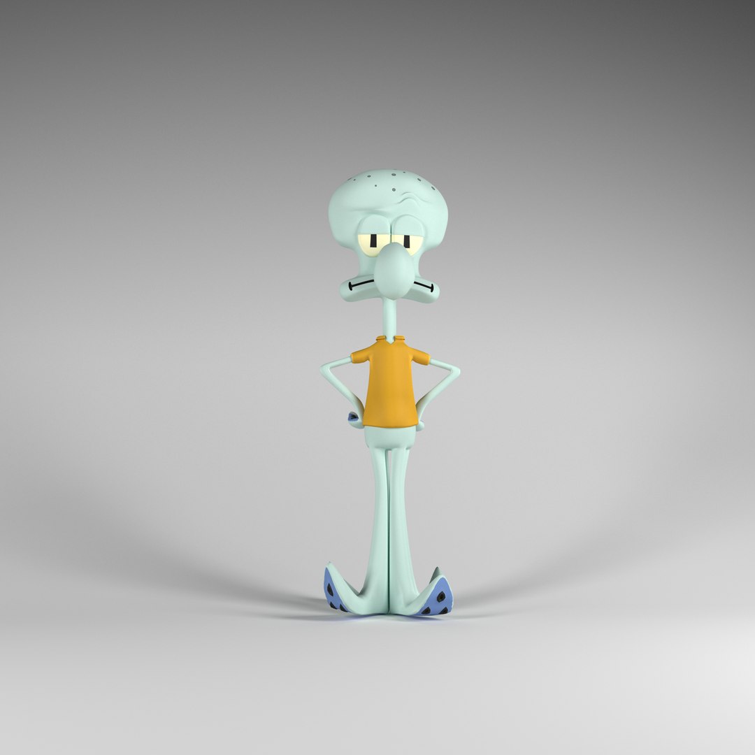 3D The Krusty Krab With SpongeBob Patrick Star Squidward And Mr Krabs ...