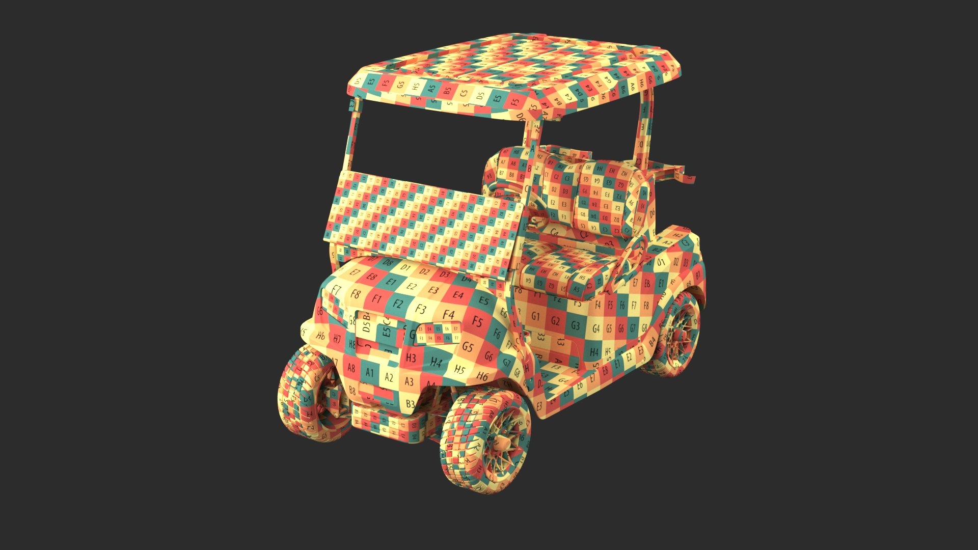 3D model Golf Cart - TurboSquid 2183312