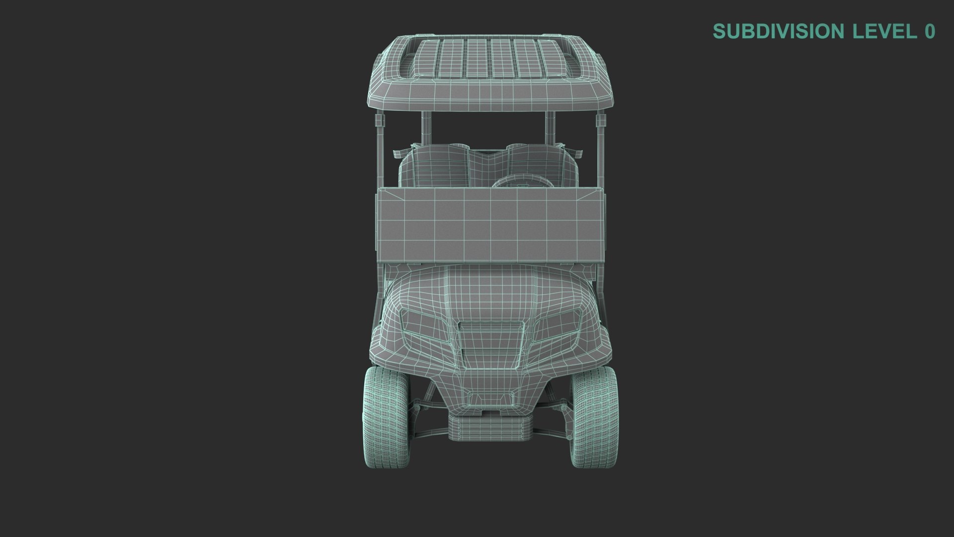 3D model Golf Cart - TurboSquid 2183312