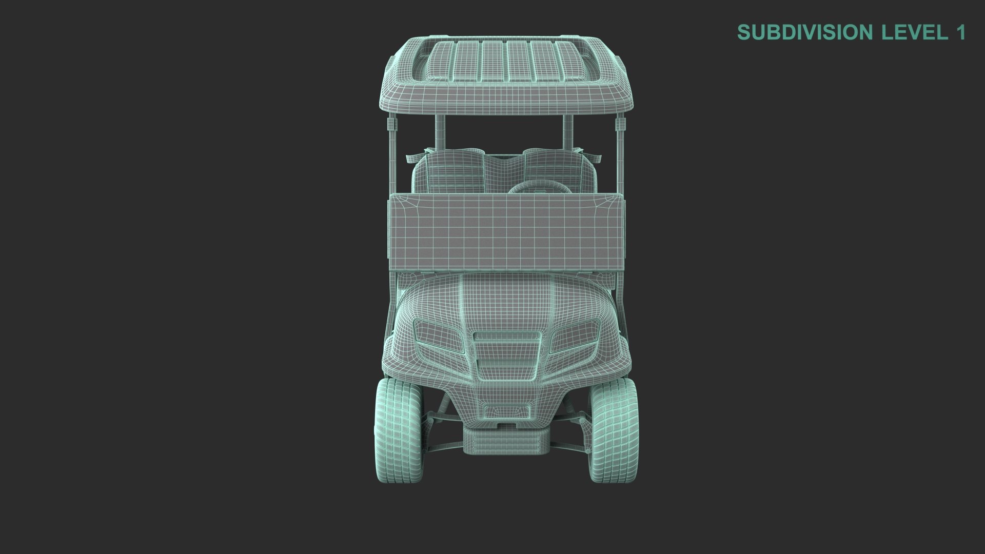 3D model Golf Cart - TurboSquid 2183312