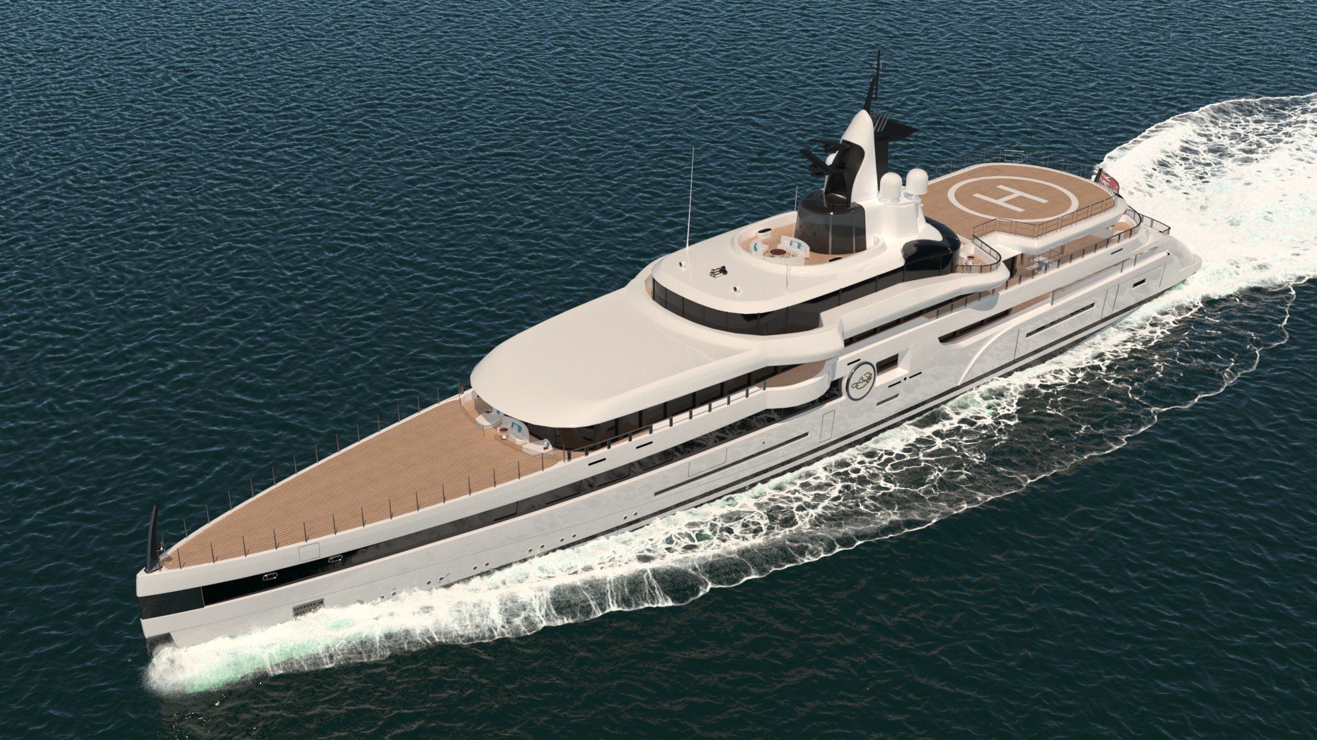 Ladys Superyacht Dynamic Simulation model - TurboSquid 1959226