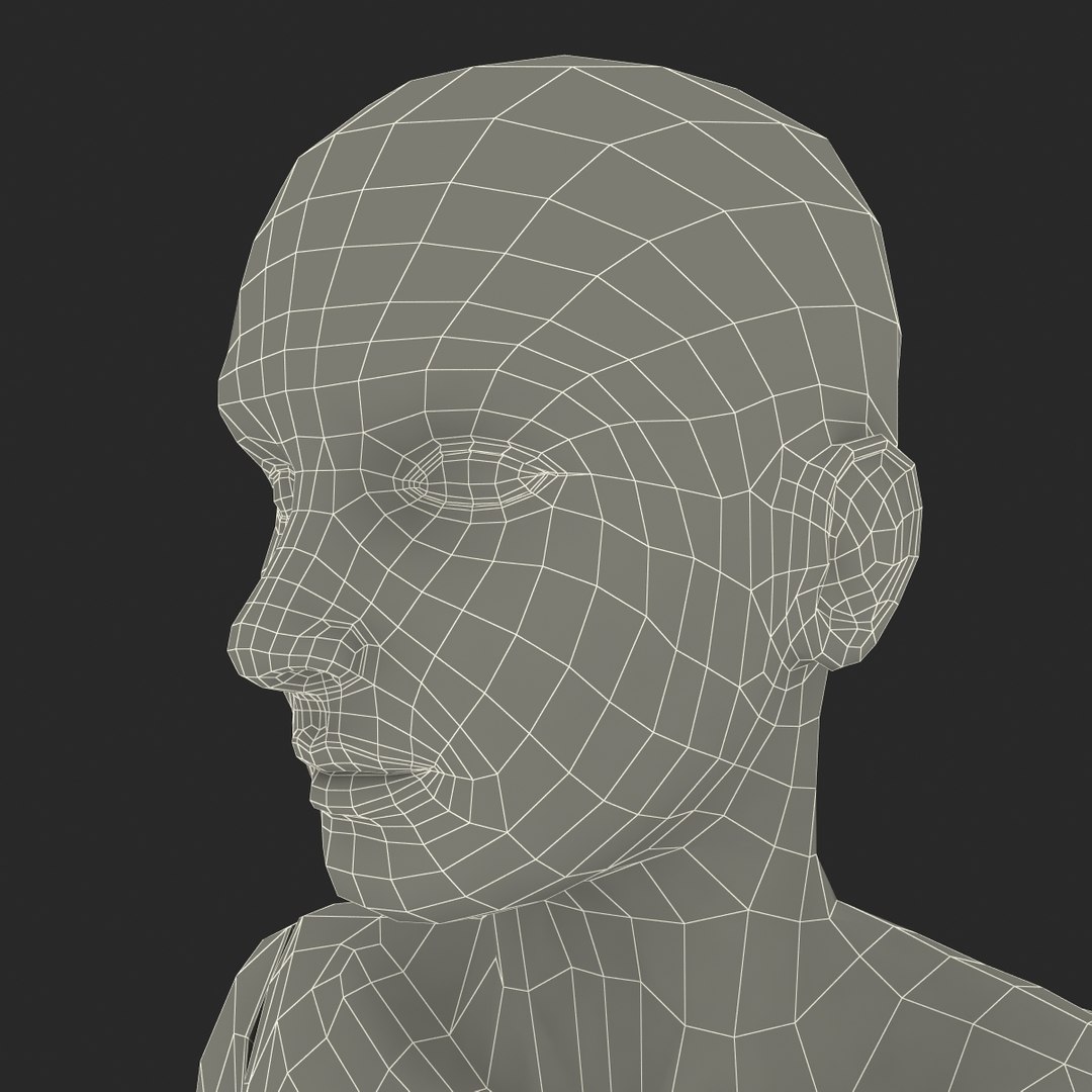 female mannequin v5 3d obj