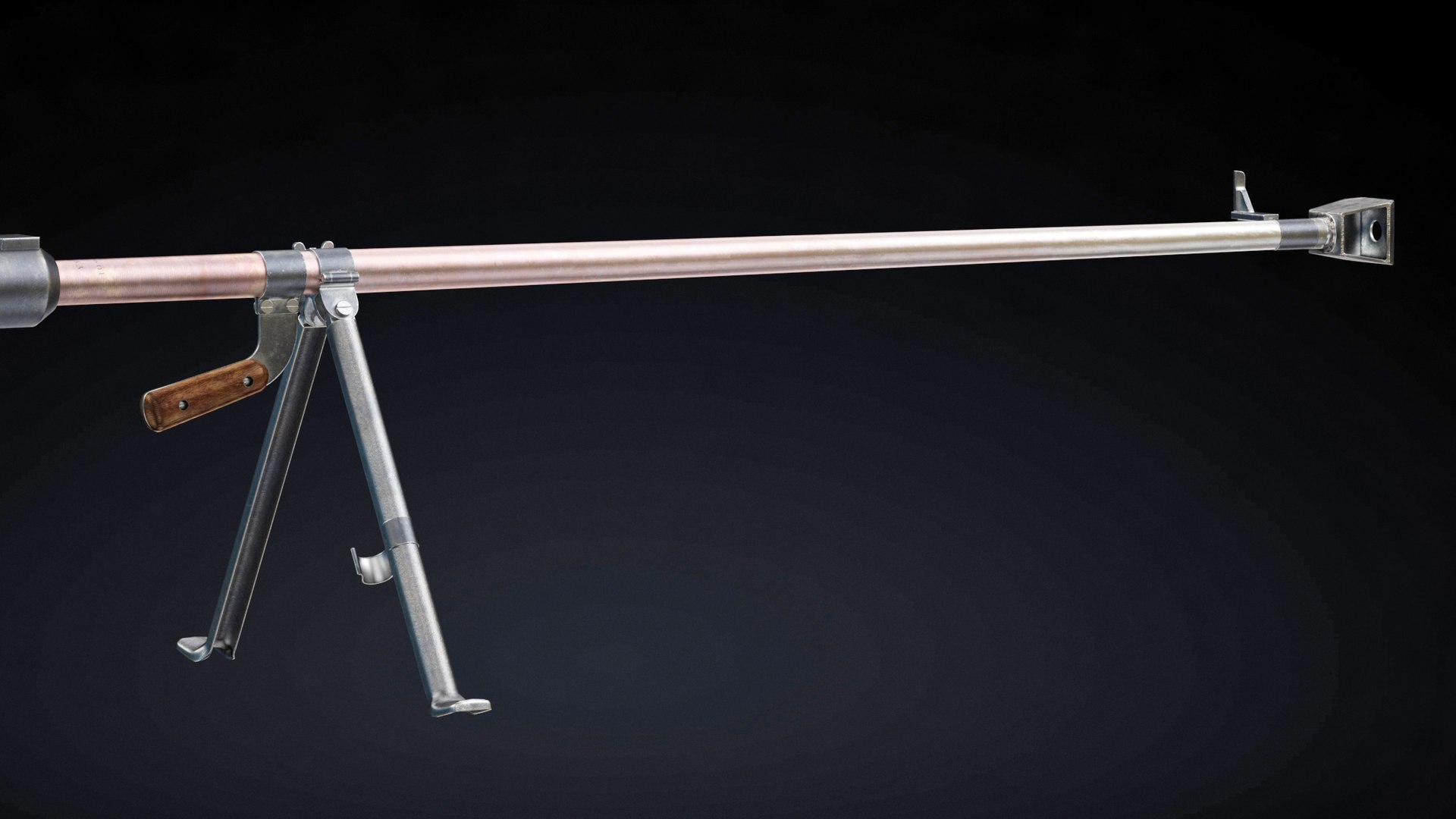 3D PTRD 41 Low Poly - TurboSquid 1881290