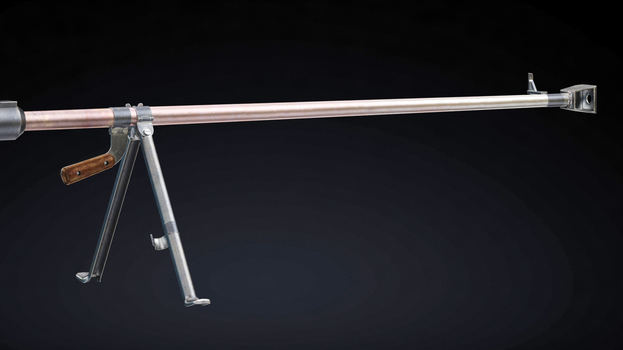 3D PTRD 41 Low Poly - TurboSquid 1881290