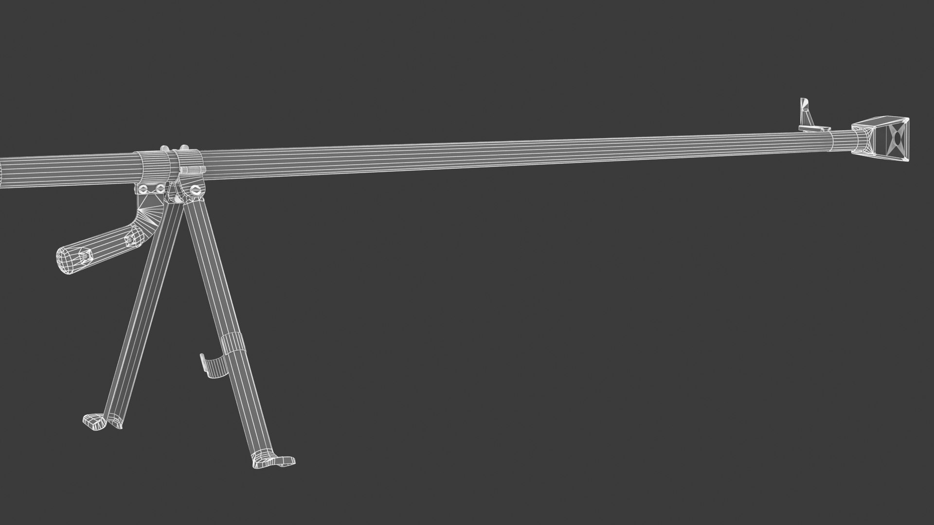 3D PTRD 41 Low Poly - TurboSquid 1881290