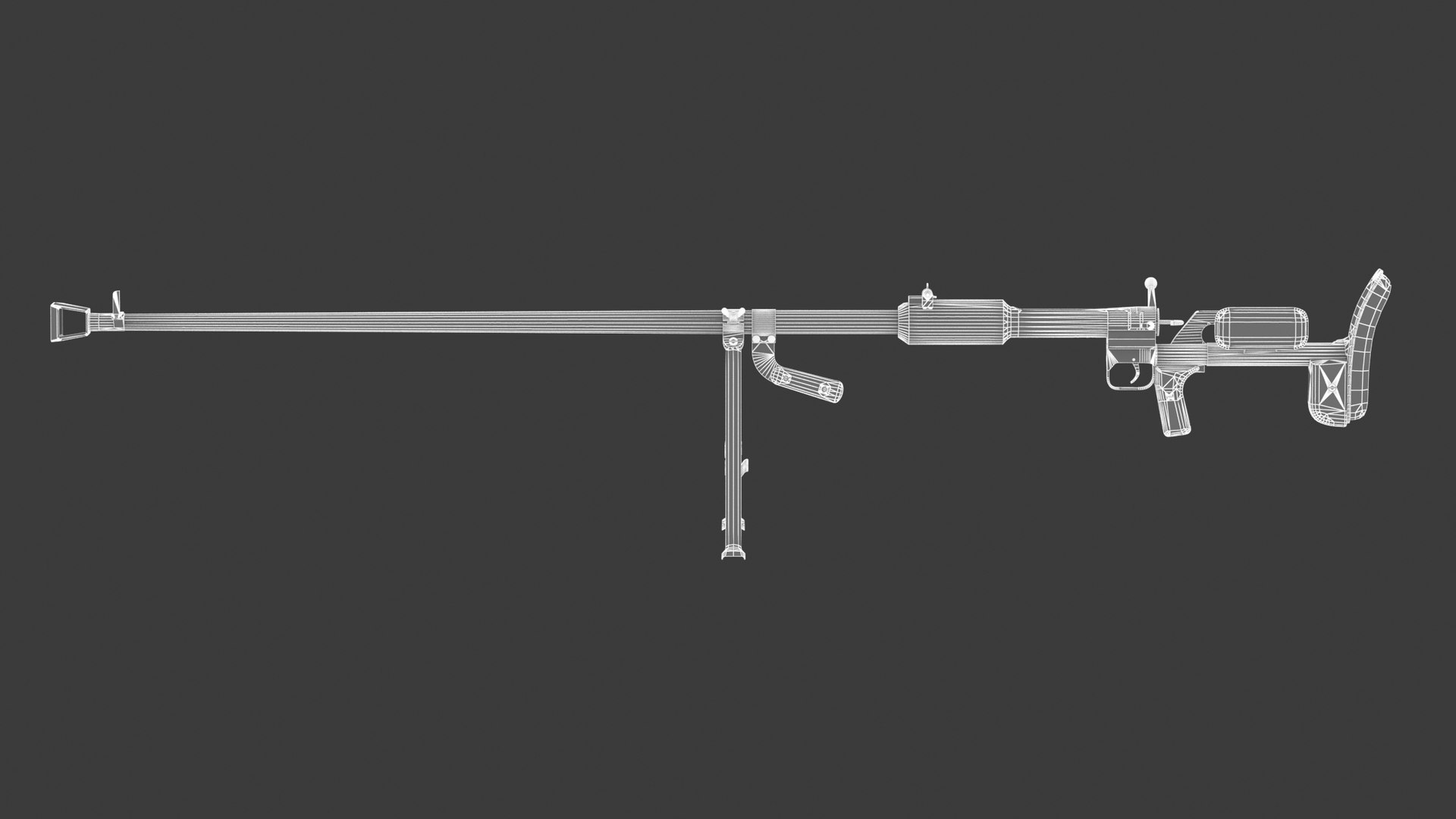 3D PTRD 41 Low Poly - TurboSquid 1881290