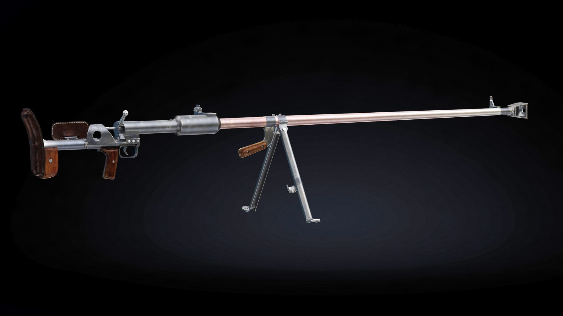 3D PTRD 41 Low Poly - TurboSquid 1881290