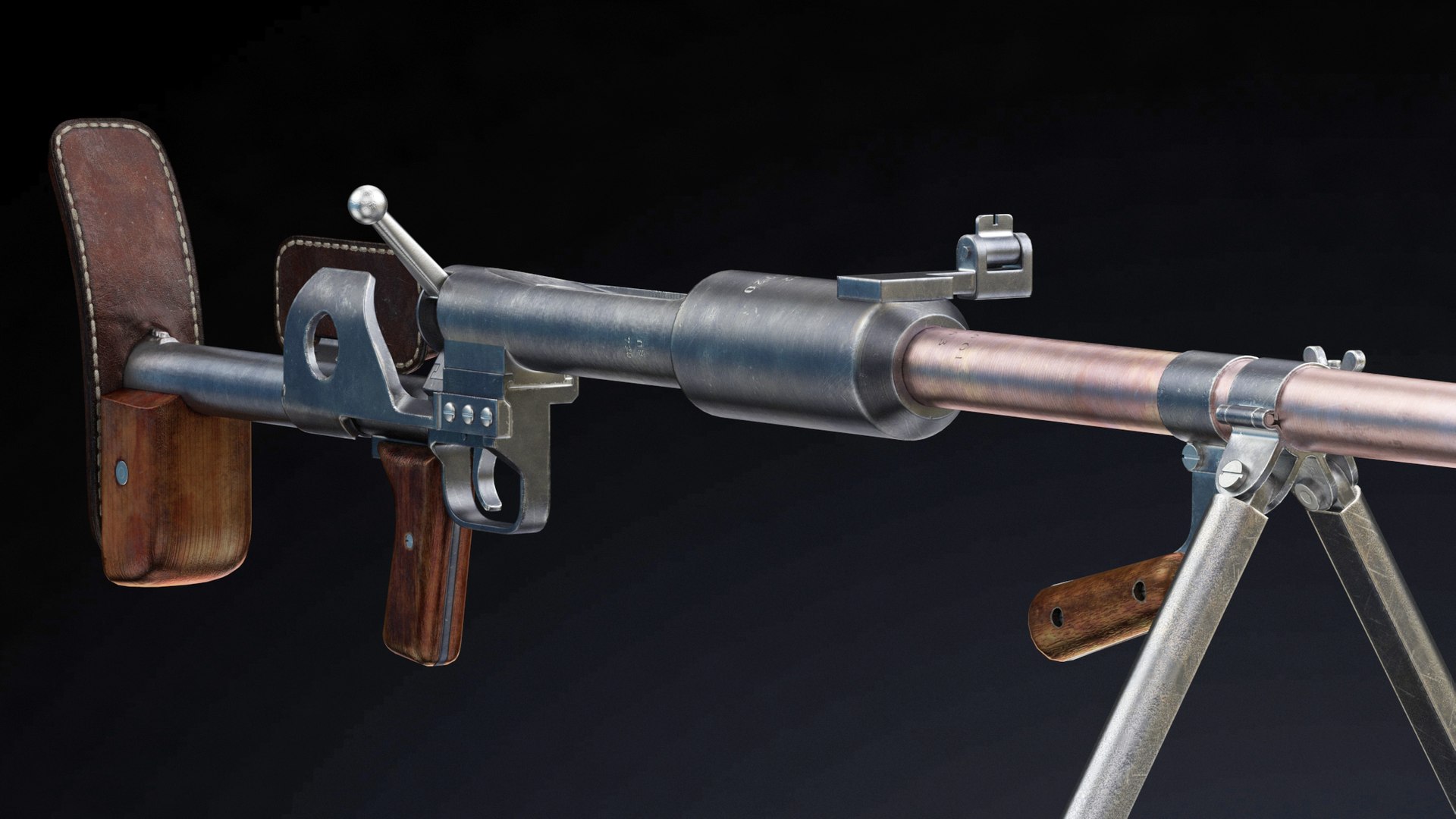 3D PTRD 41 Low Poly - TurboSquid 1881290