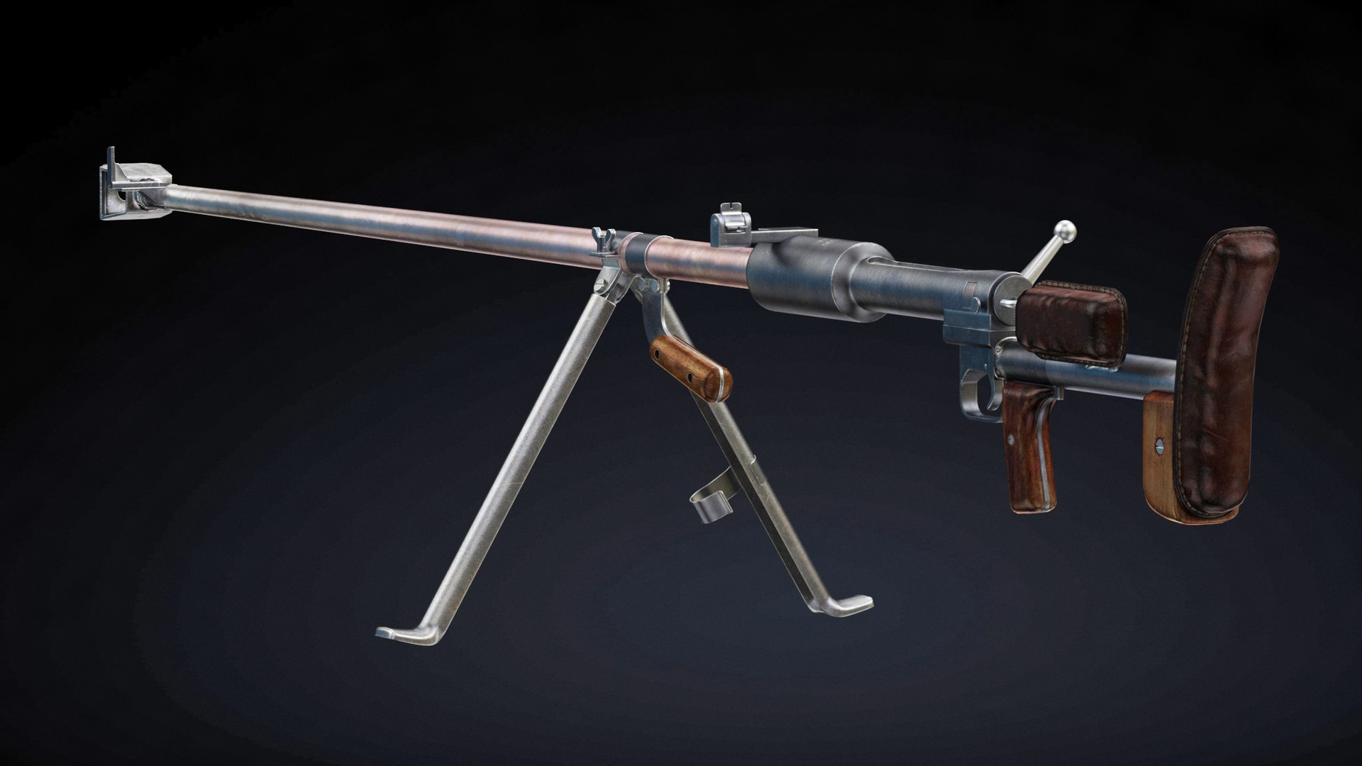 3D PTRD 41 Low Poly - TurboSquid 1881290