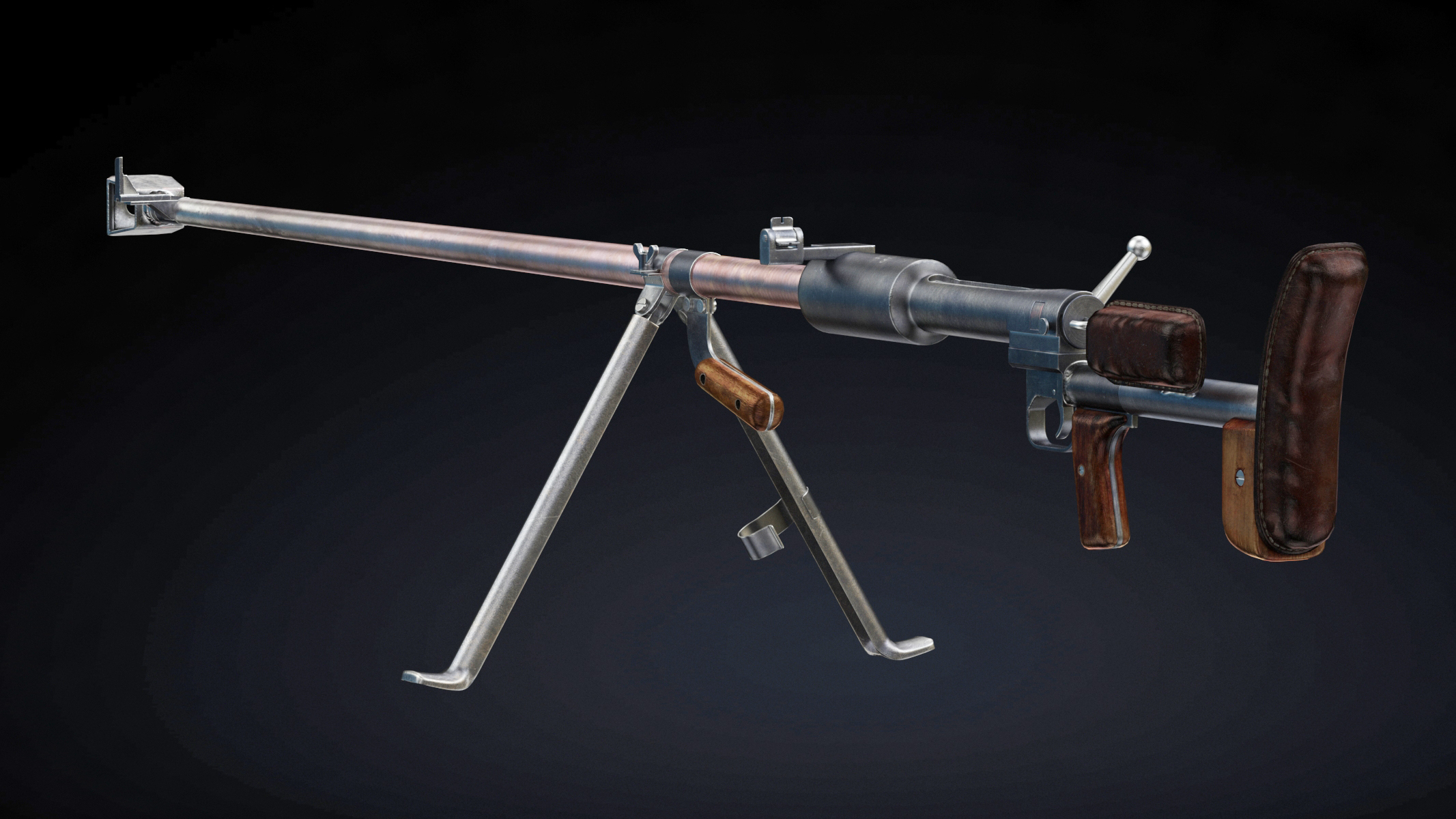 3D PTRD 41 Low Poly - TurboSquid 1881290