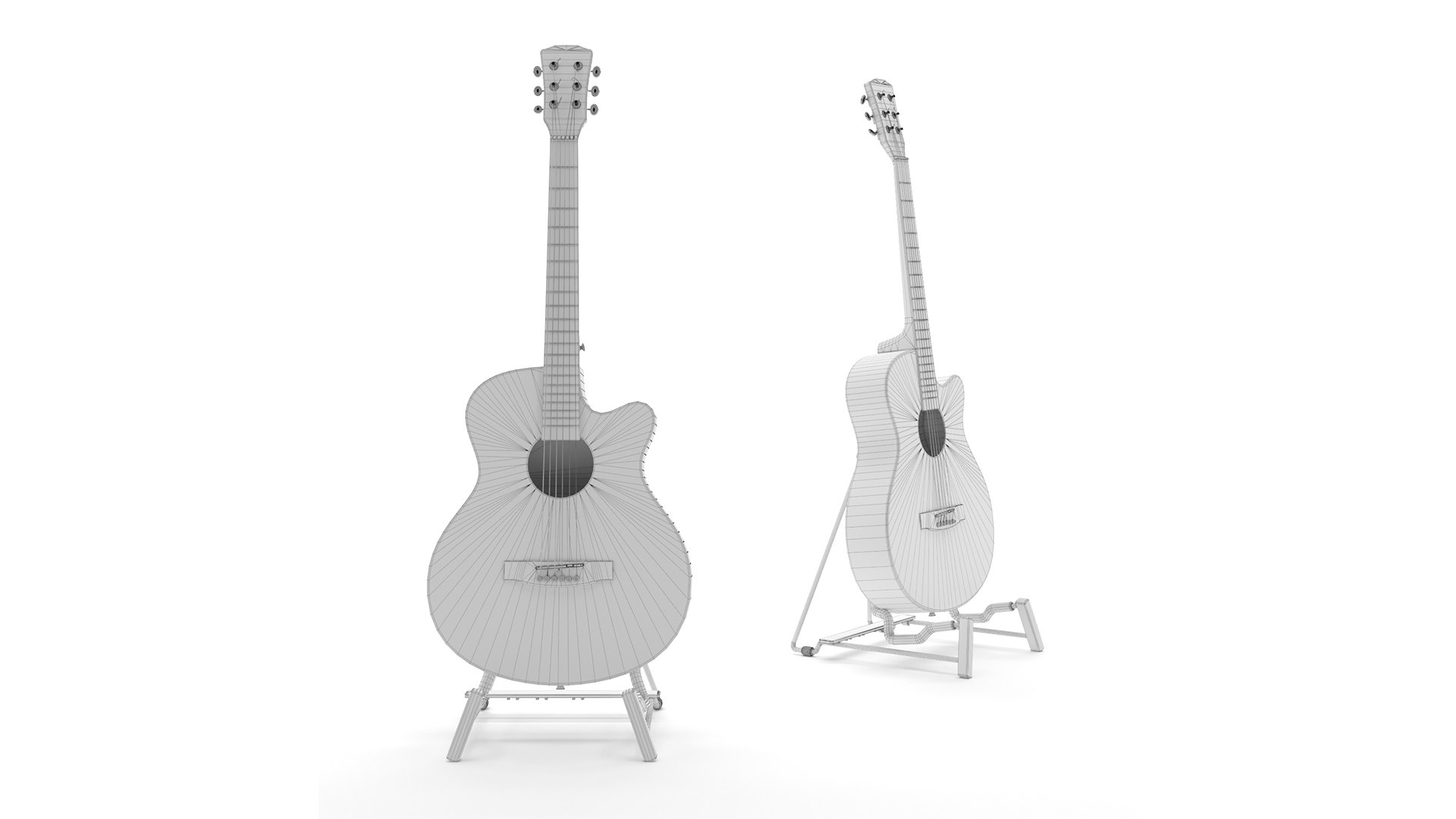 Elitaro E401OC Guitar 3D Model - TurboSquid 1783793