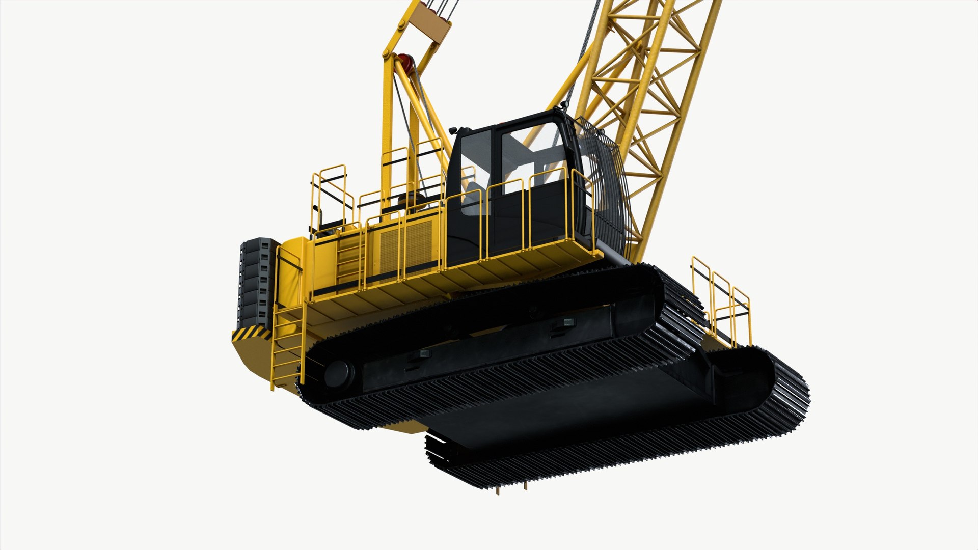 3D Crawler Crane - TurboSquid 2389827