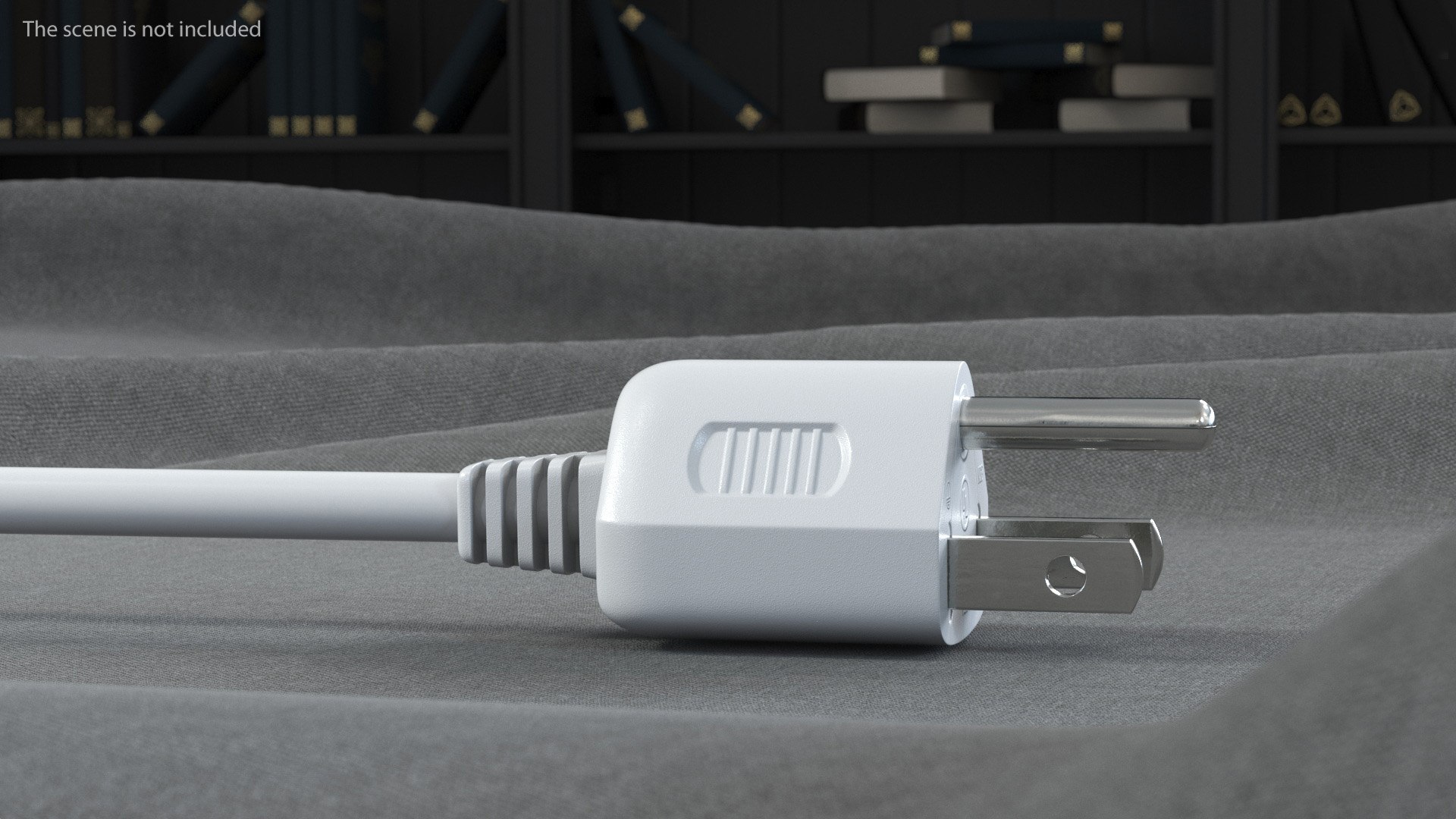 3D Type B Electric Plug White Rigged model - TurboSquid 2041098