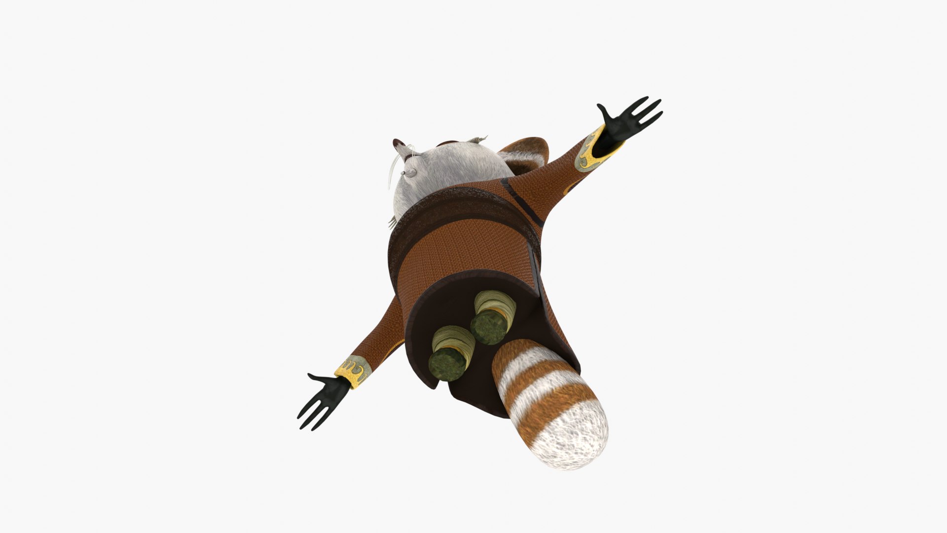 3D Model Master Shifu Kung Fu Panda - TurboSquid 2348328