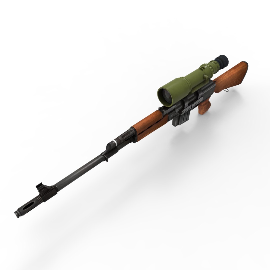 Zastava M76 3d Model