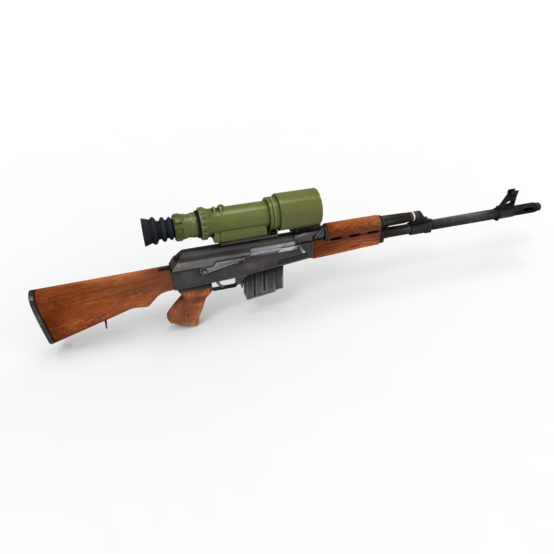 Zastava M76 3d Model
