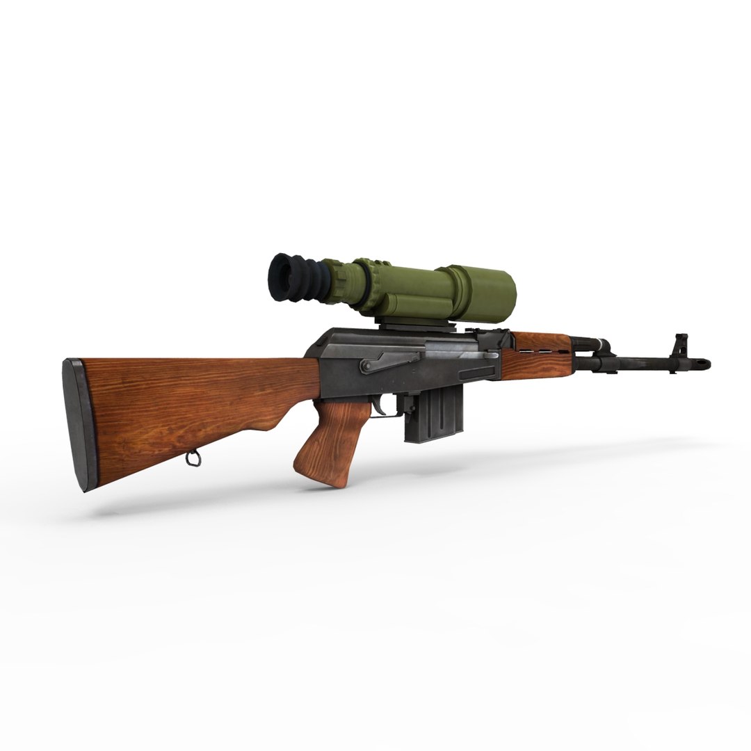 Zastava M76 3d Model