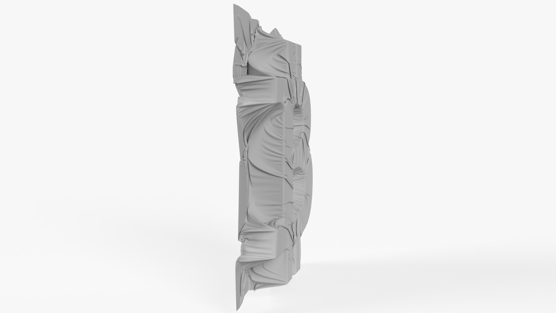 Bitcoin fabric draped symbol 3D model - TurboSquid 1697659