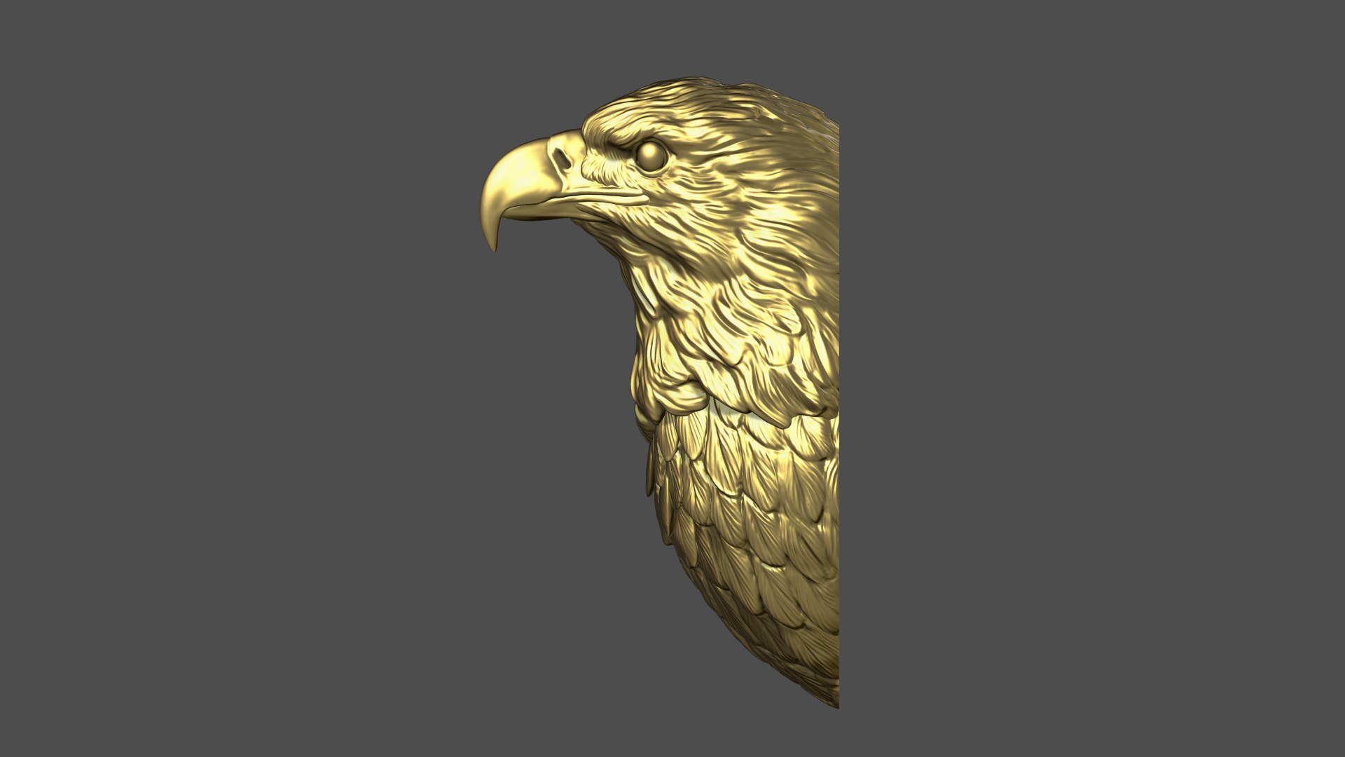 Eagle Head 3D Model - TurboSquid 2266122