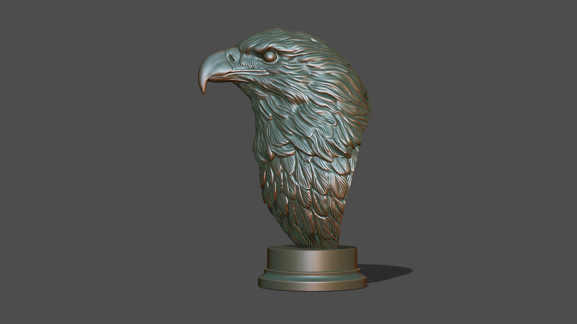 Eagle Head 3D Model - TurboSquid 2266122