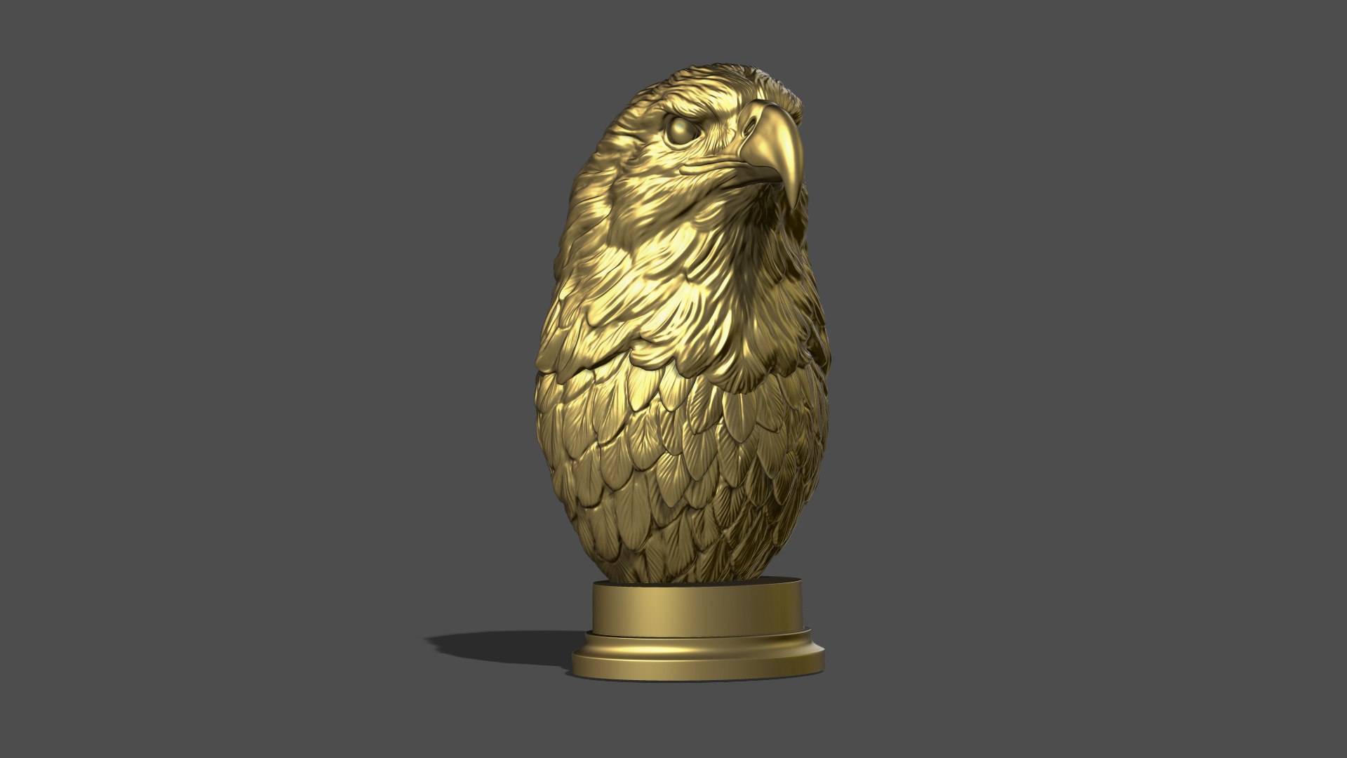 Eagle Head 3D Model - TurboSquid 2266122