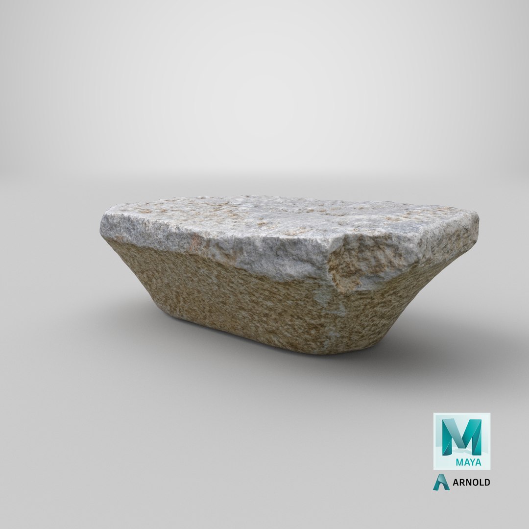 3D stone block 07 model - TurboSquid 1532928
