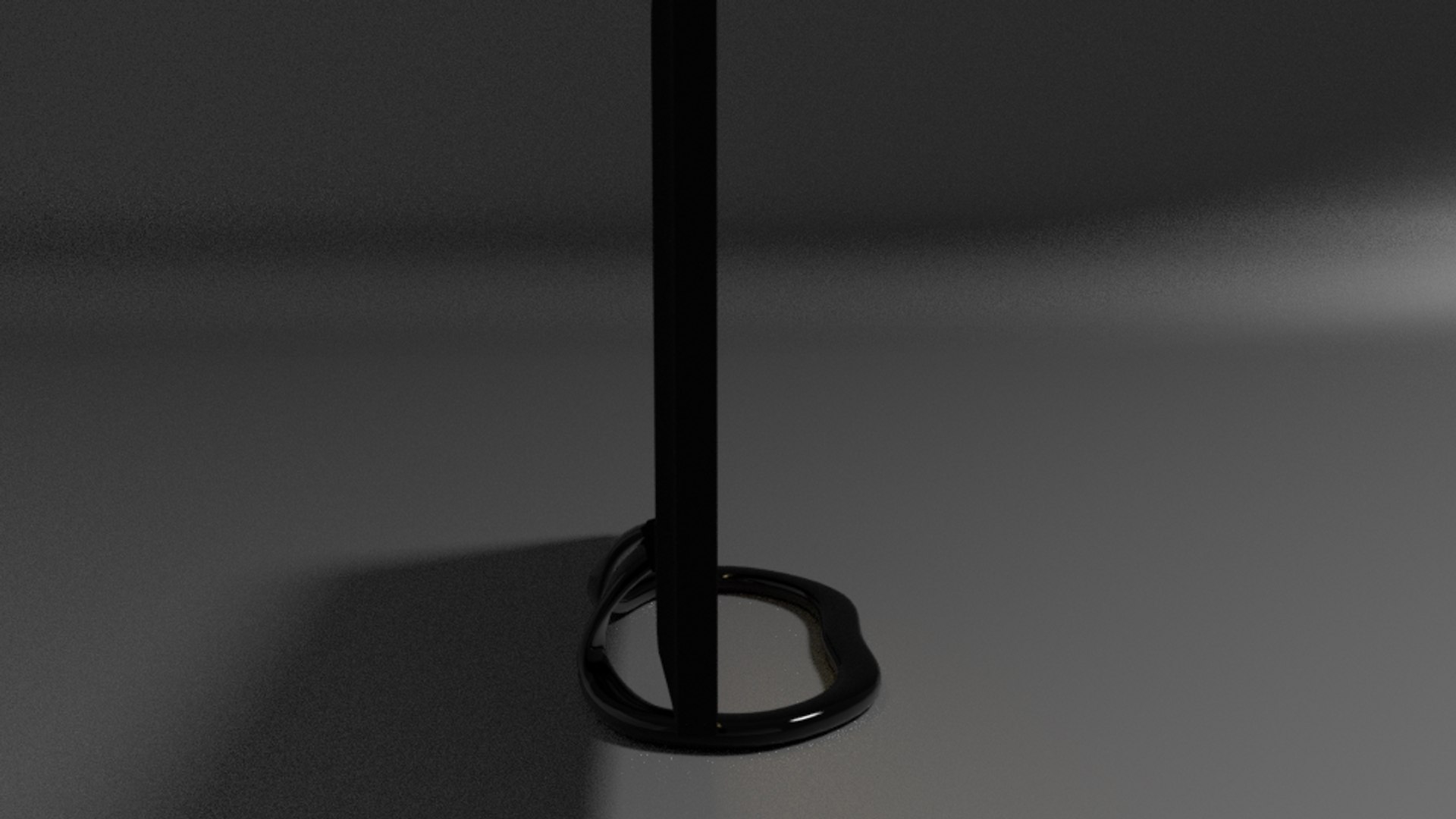 3d No-brand Monitor Model