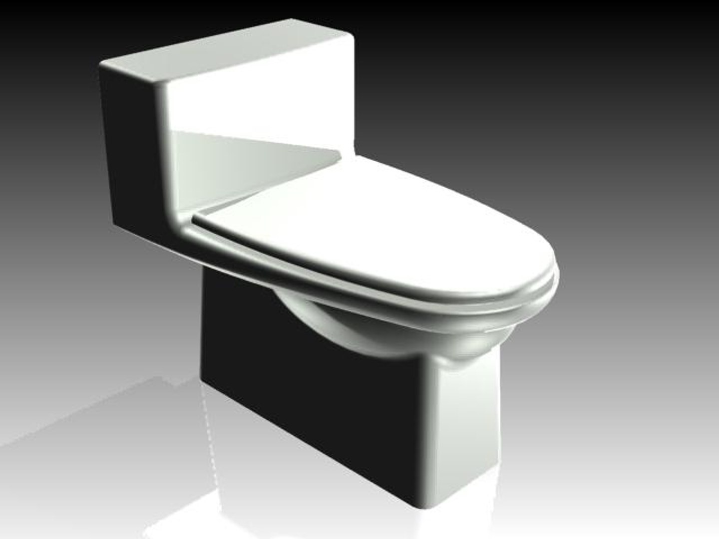 Toilet Inventor Igs 3d Model