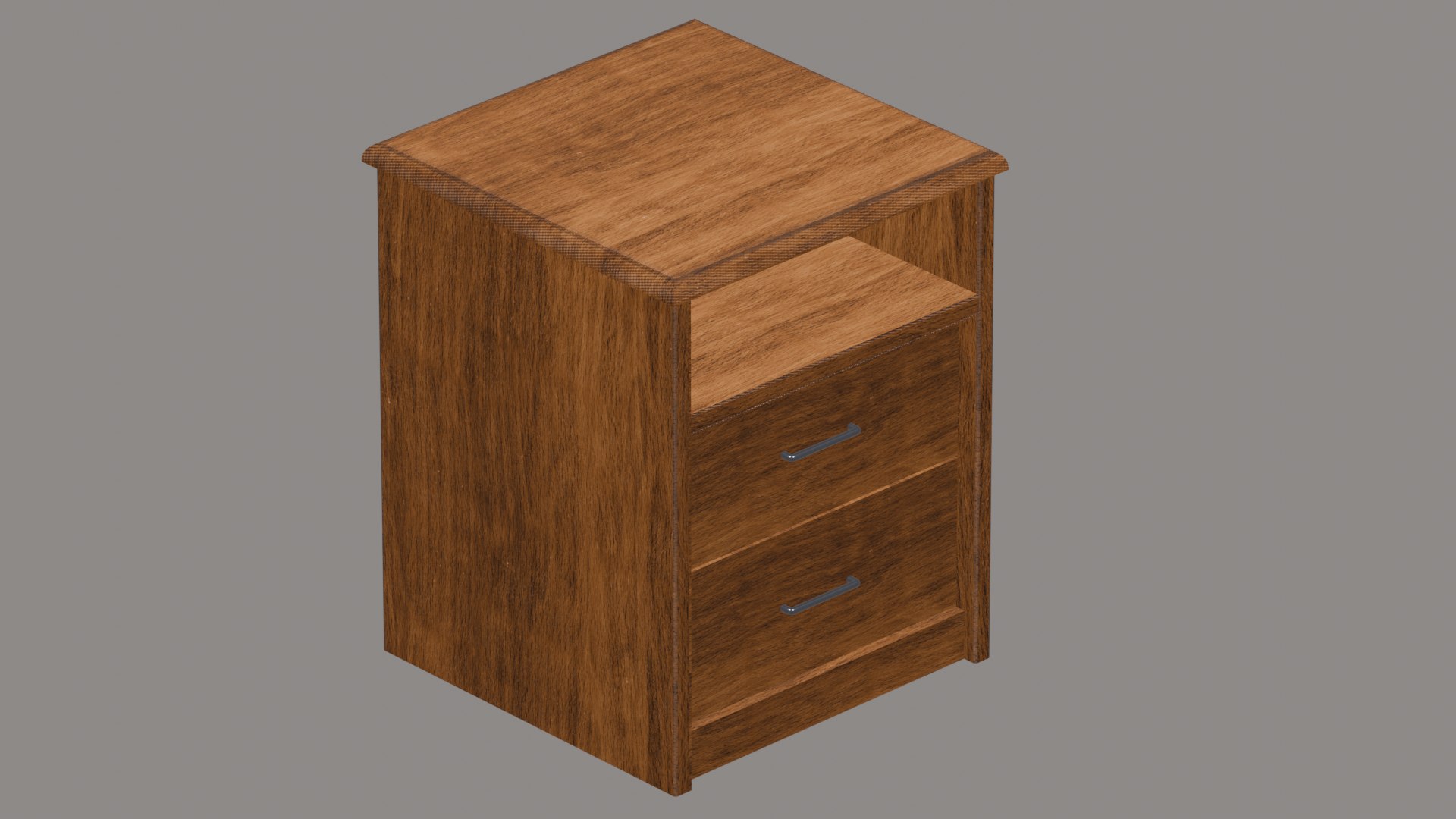 3D Wooden Night Table Model - TurboSquid 2380814