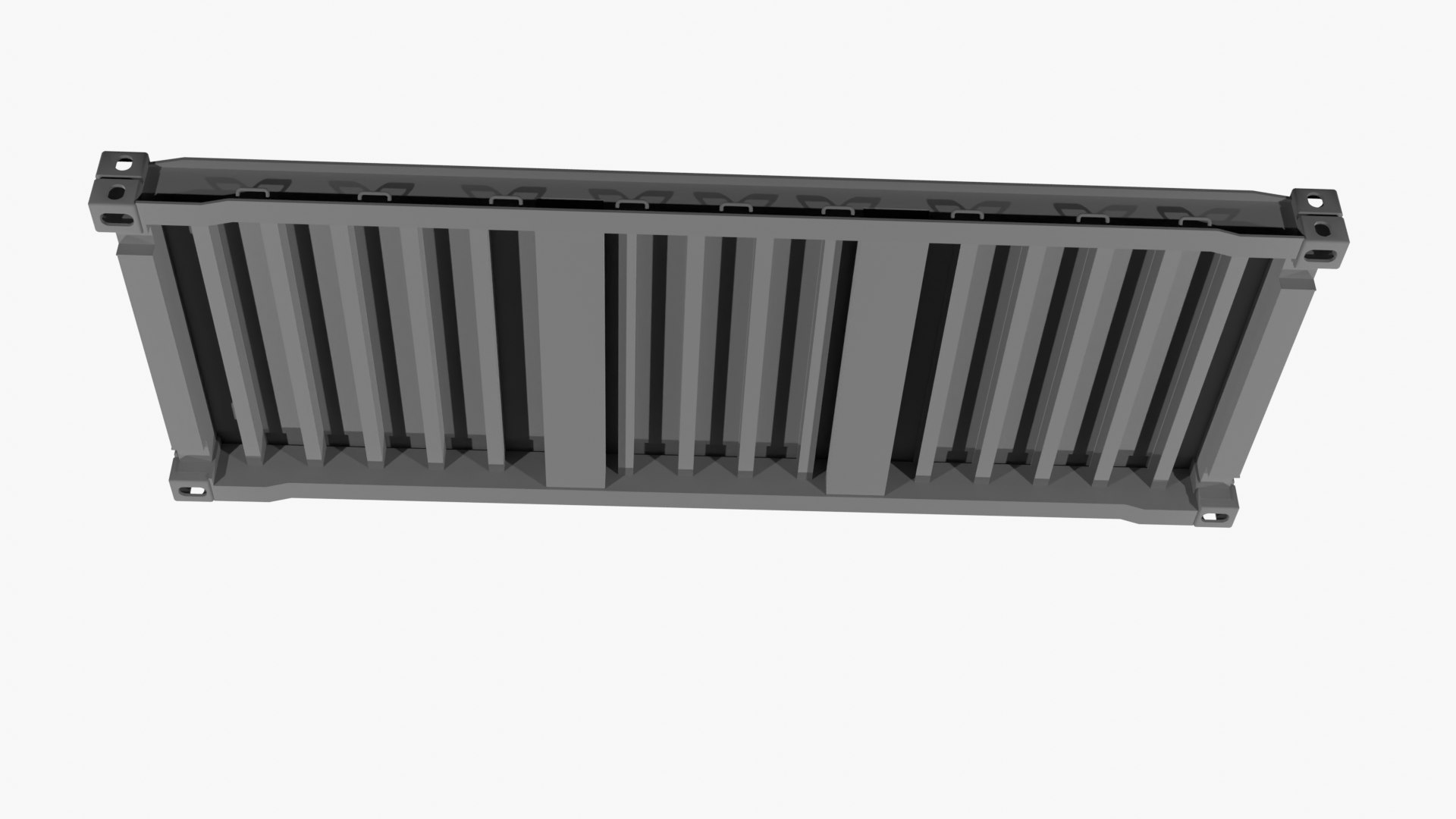 Container 20ft Platform 3D Model - TurboSquid 2009943