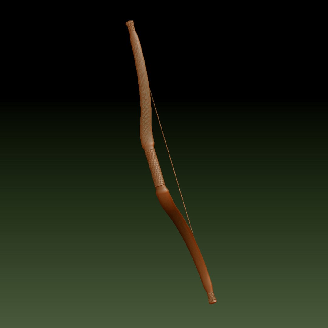 Bow 3D Model - TurboSquid 1450864