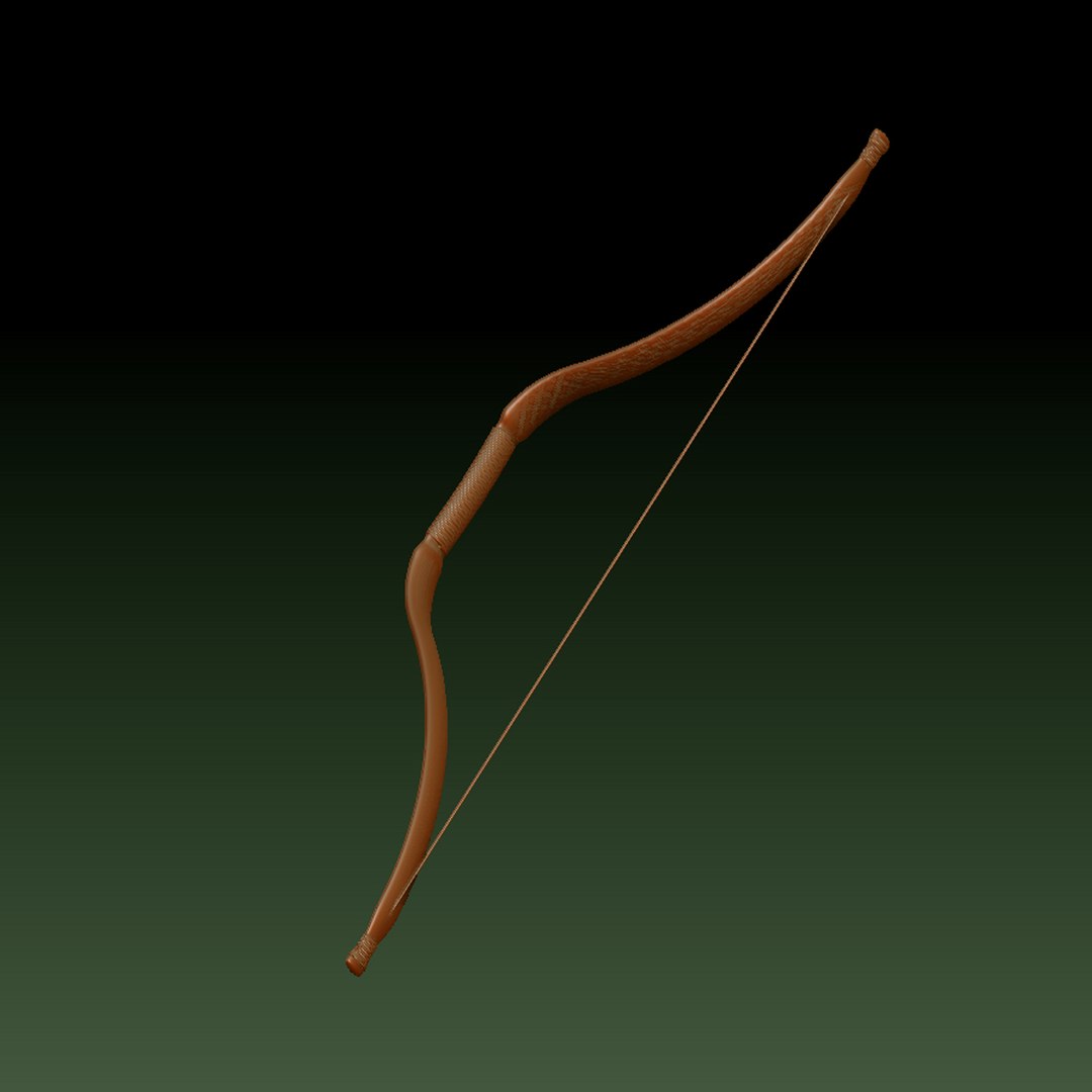 Bow 3D Model - TurboSquid 1450864