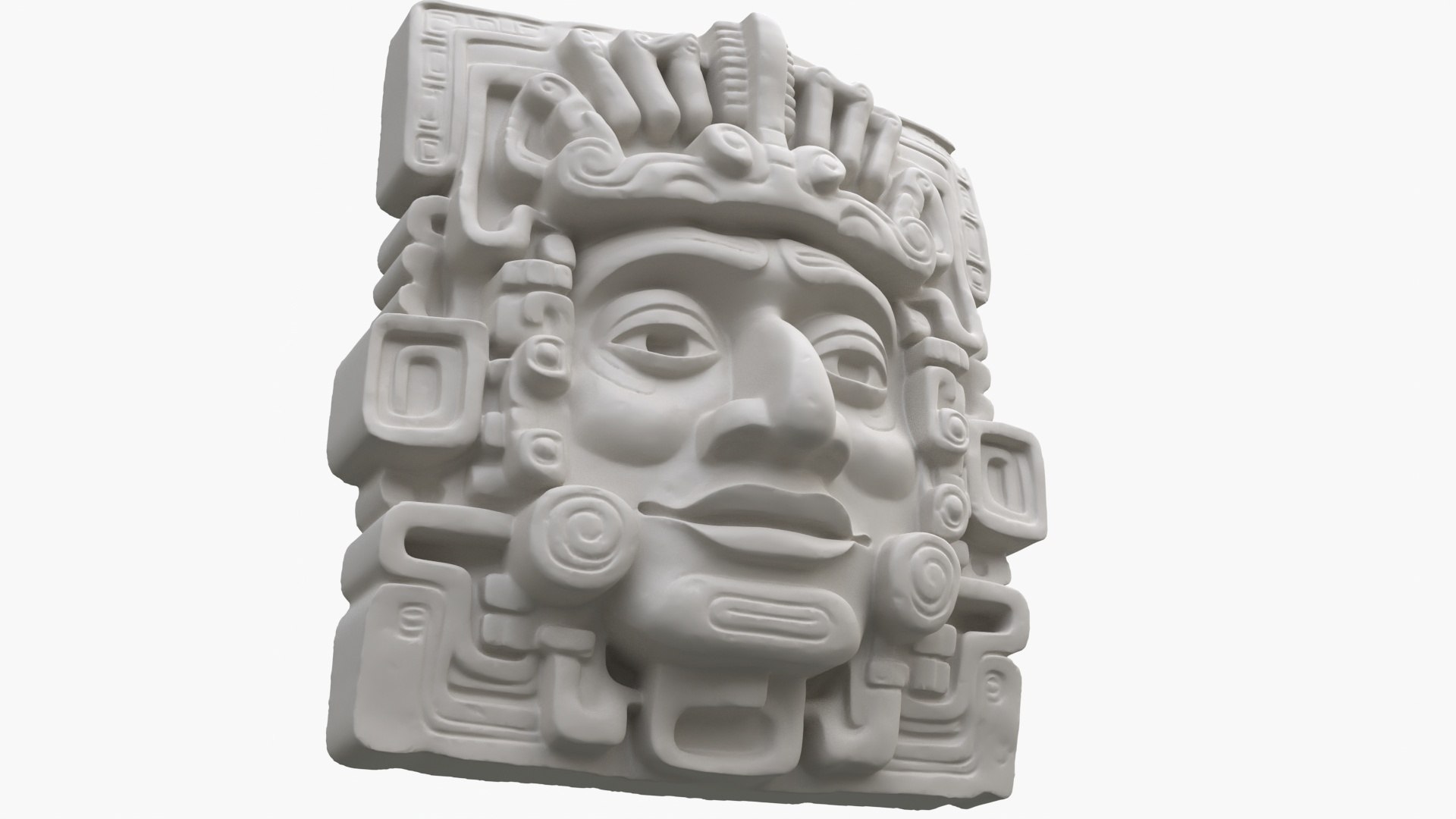 Mayan Sculpture 4 3D Model - TurboSquid 2213233