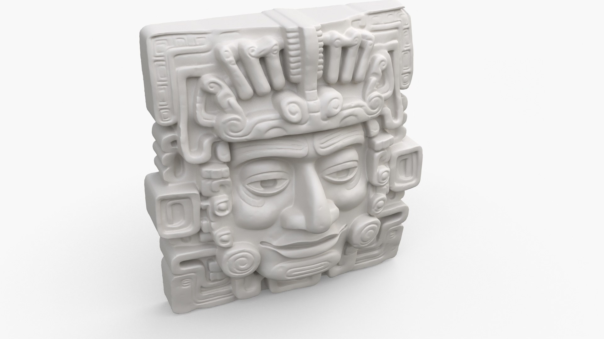 Mayan Sculpture 4 3D Model - TurboSquid 2213233