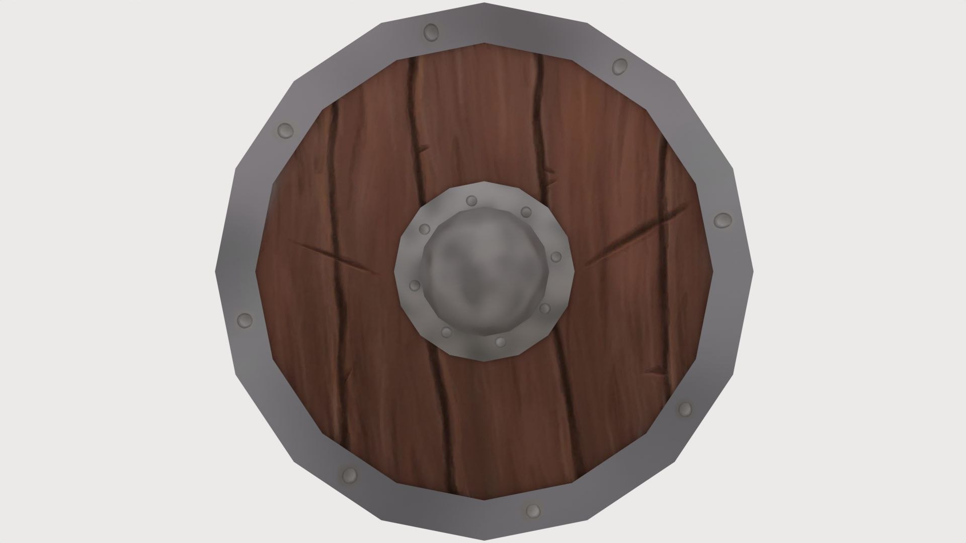 3D Shield Low Poly Model - TurboSquid 2222337